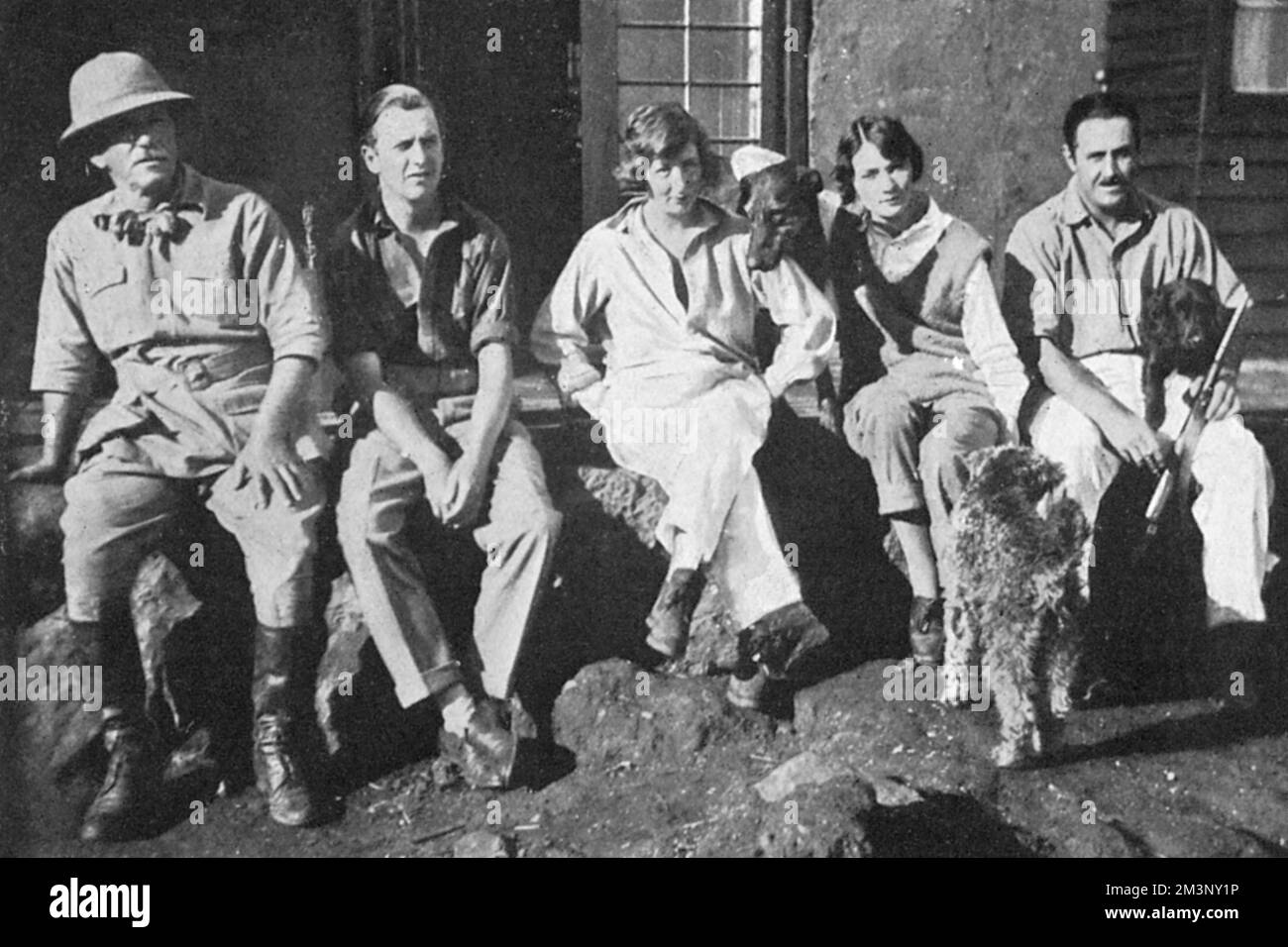 Kenya farm Black and White Stock Photos & Images - Alamy