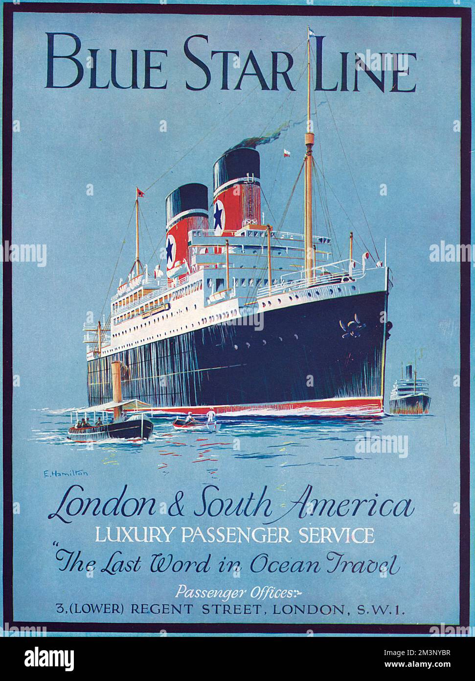 Blue Star Line Logo