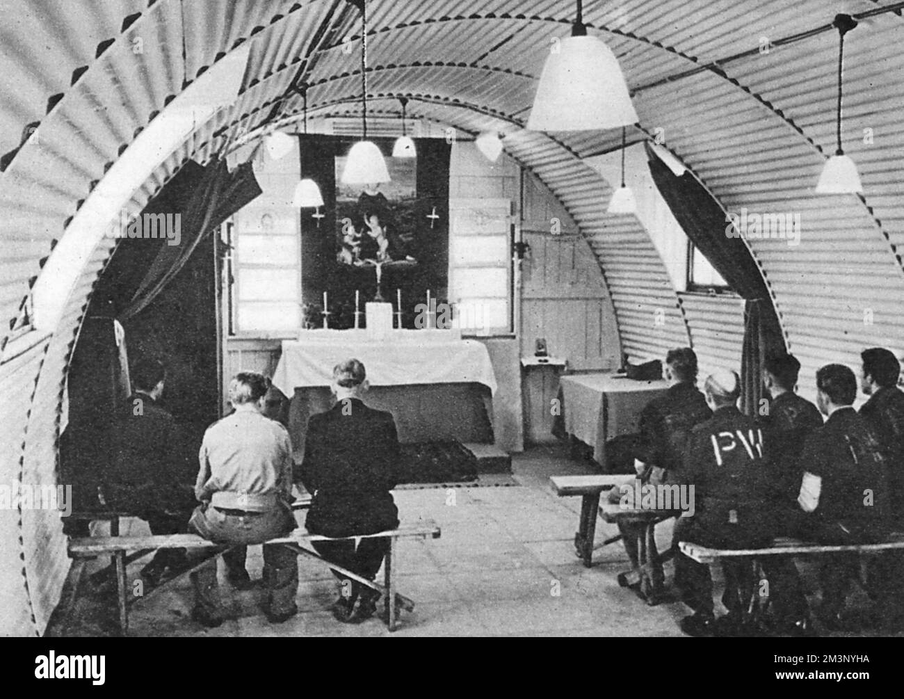 World war two chapel hi-res stock photography and images - Alamy