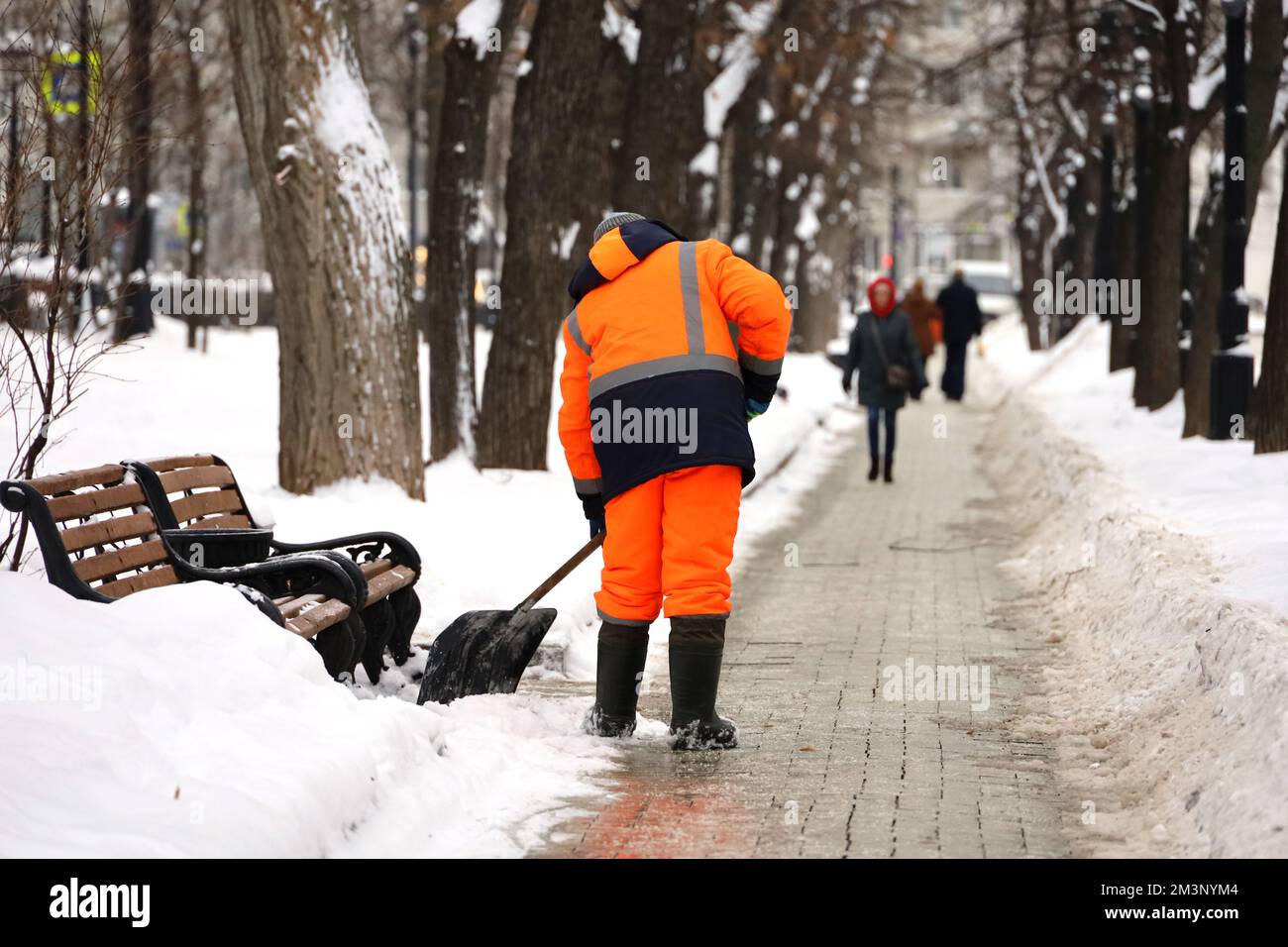 Manual street cleaning hi-res stock photography and images - Alamy