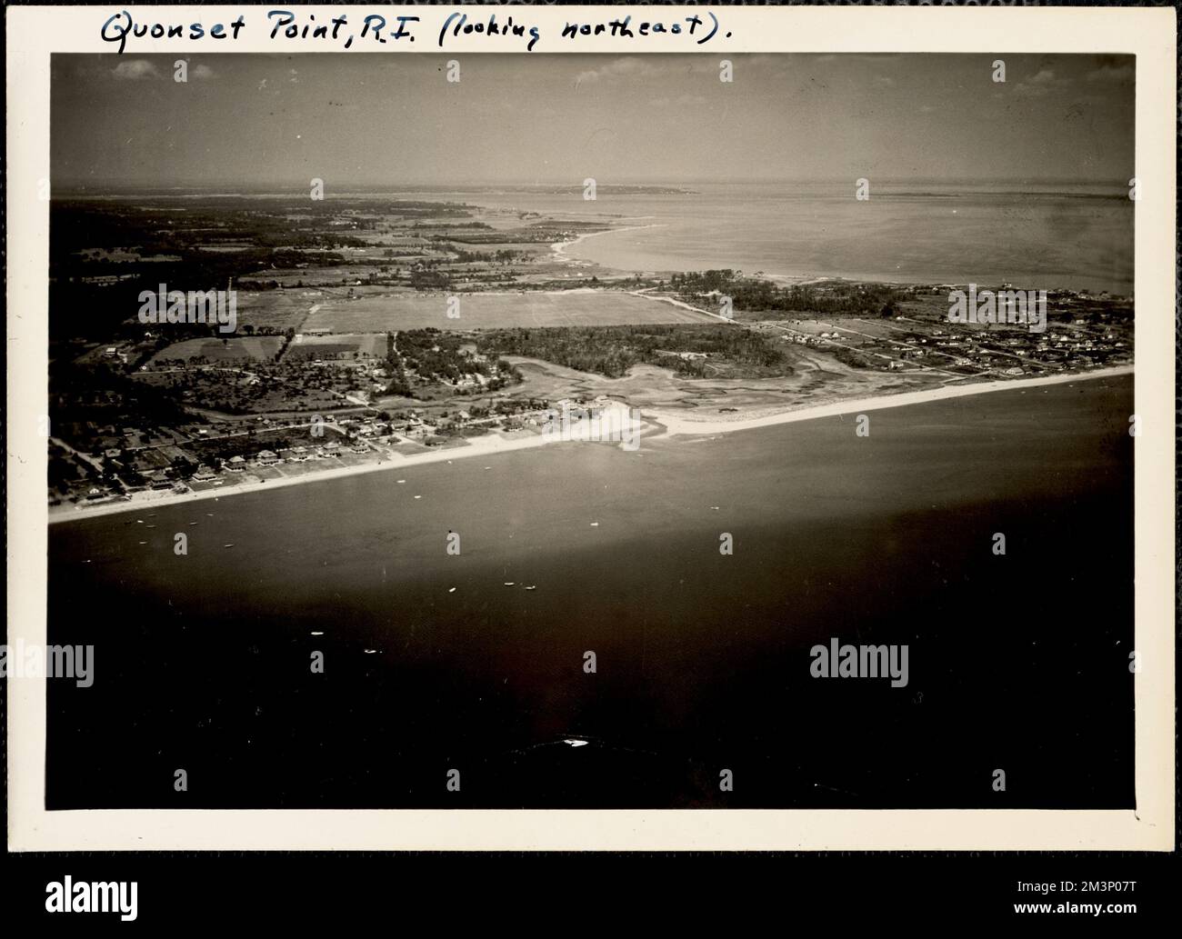 Quonset Point, RI looking Northeast , Capes Coasts. Photographs of the ...