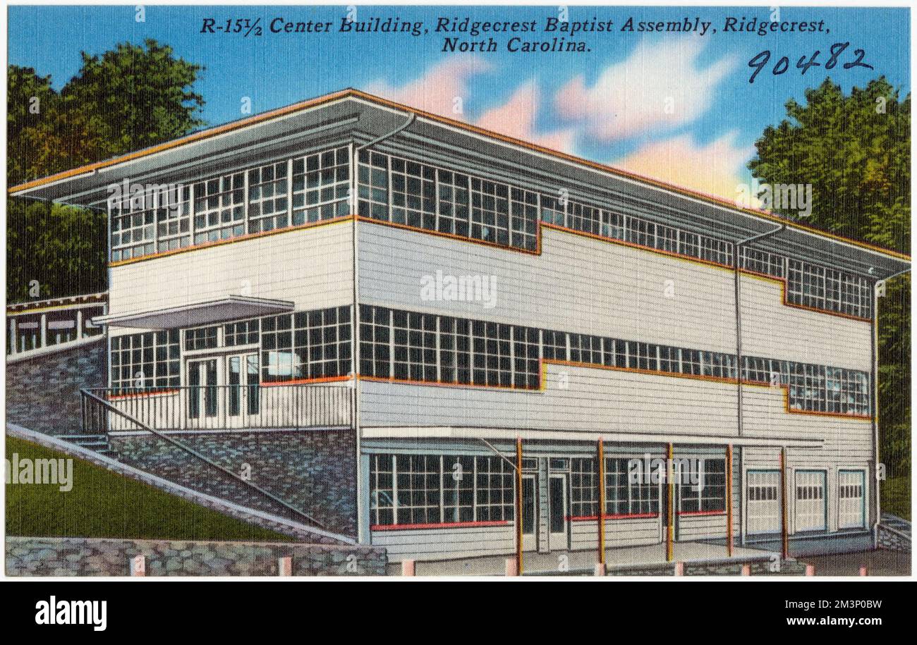 R-15 1/2. Center Building, Ridgecrest Baptist Assembly, Ridgecrest ...