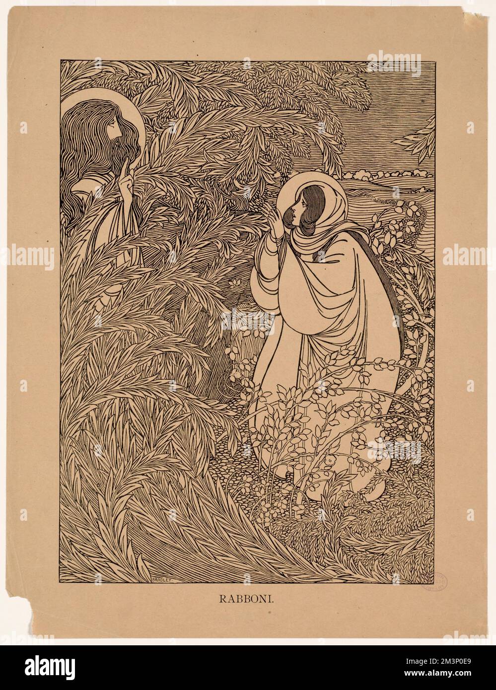 Rabboni. , Biblical events, Mary Magdalene, Saint, Jesus Christ Stock ...