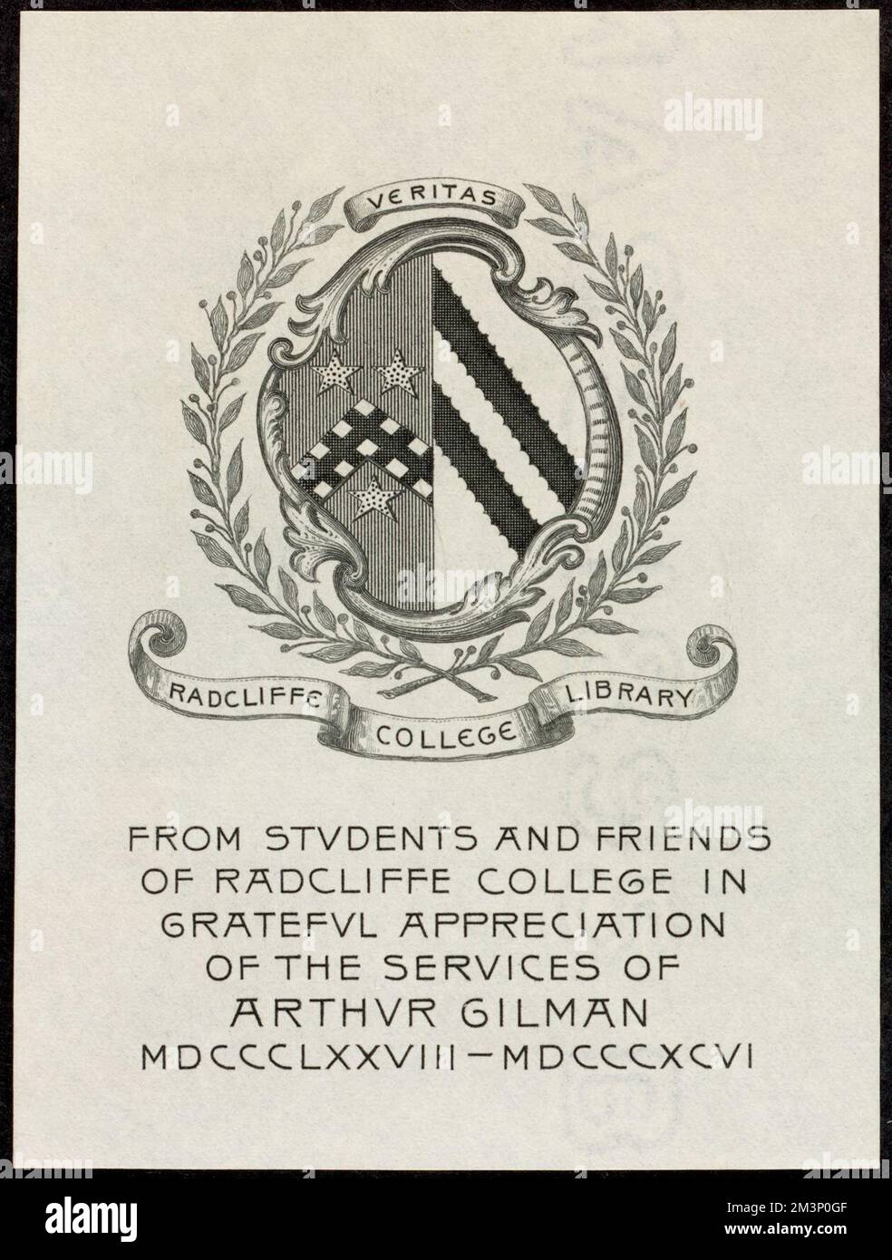 Library bookplate hi-res stock photography and images - Alamy