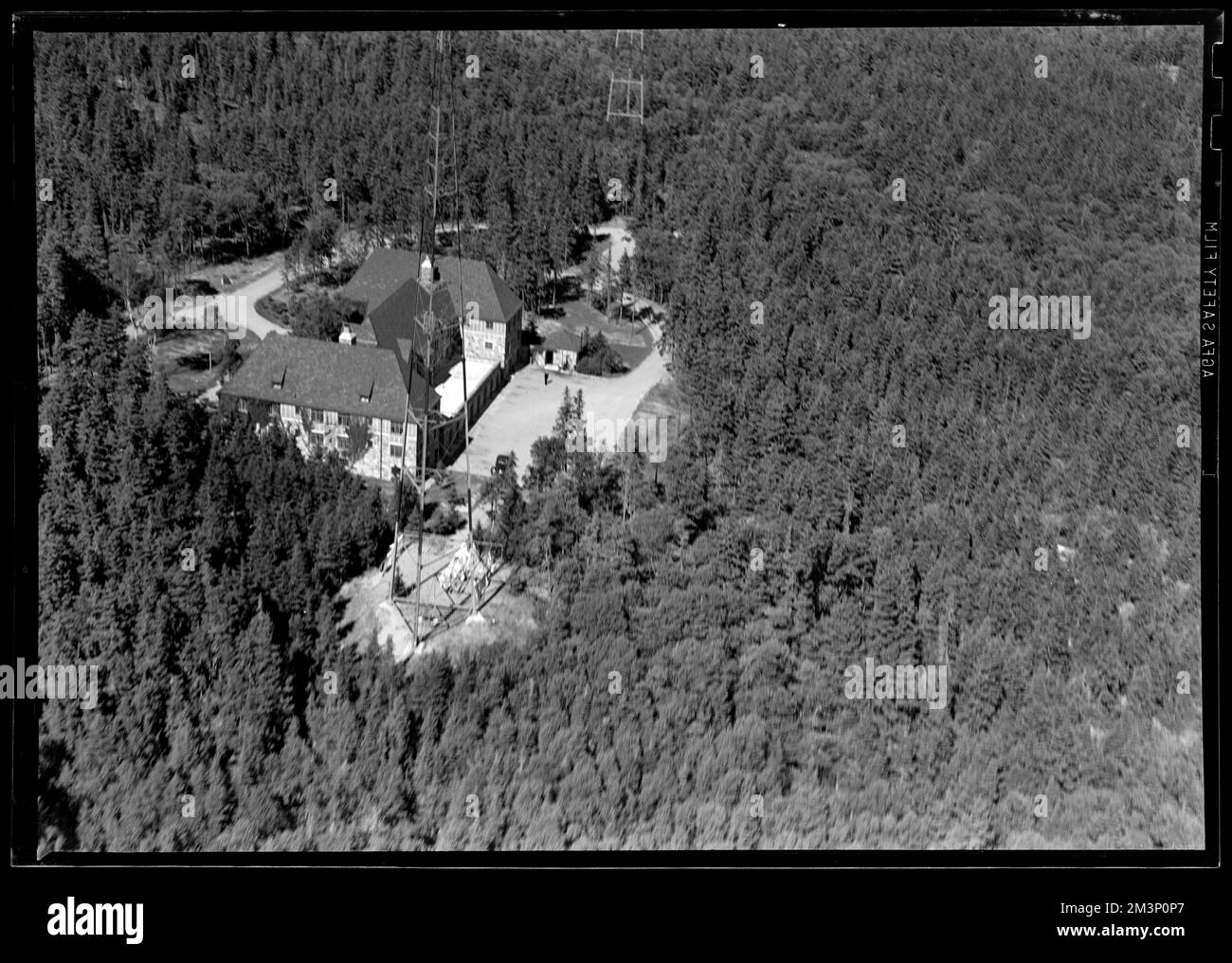 Coastal signal stations Black and White Stock Photos & Images - Alamy