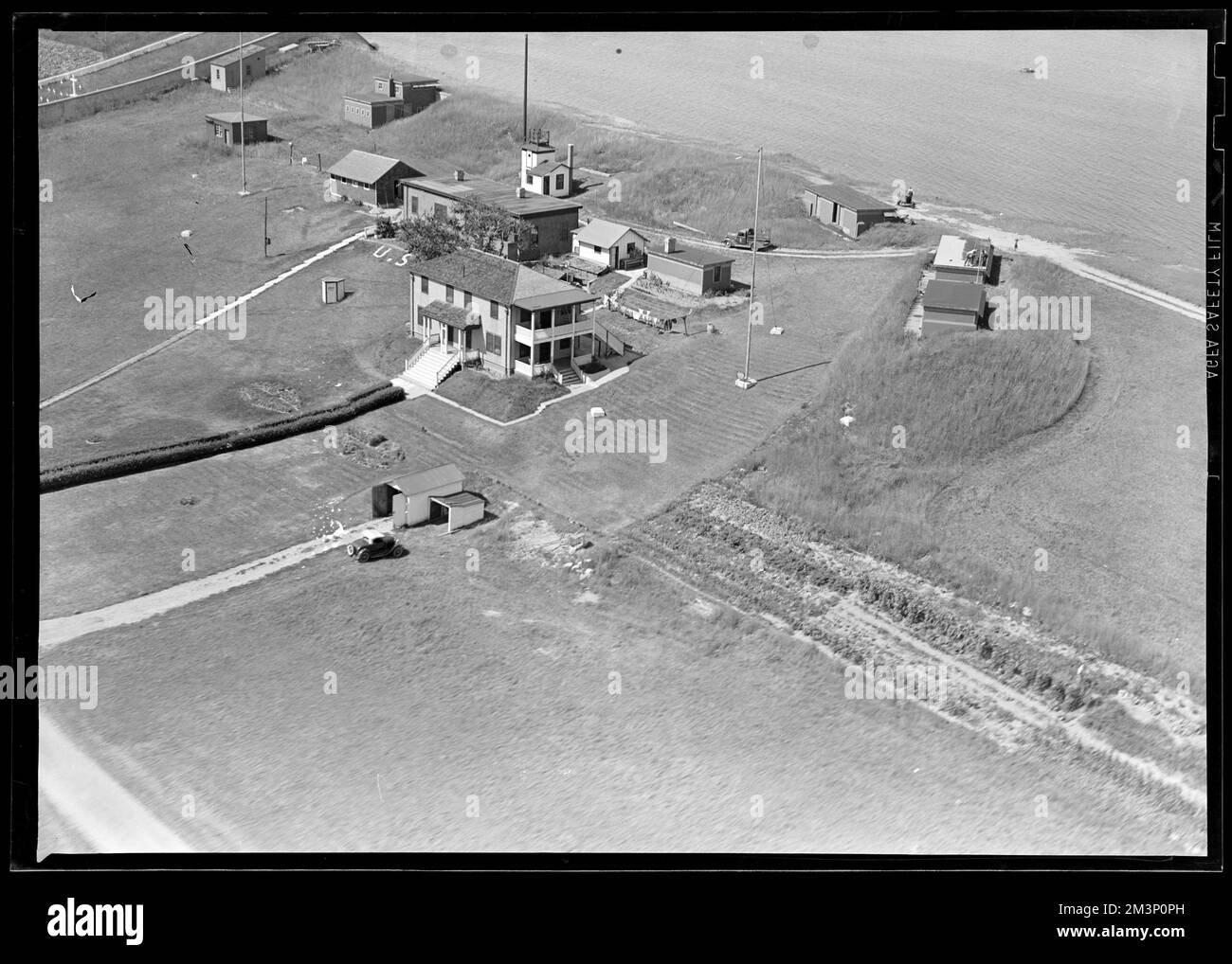 Radio Direction Finder Station-Deer Island Mass. Detail view , Signal ...