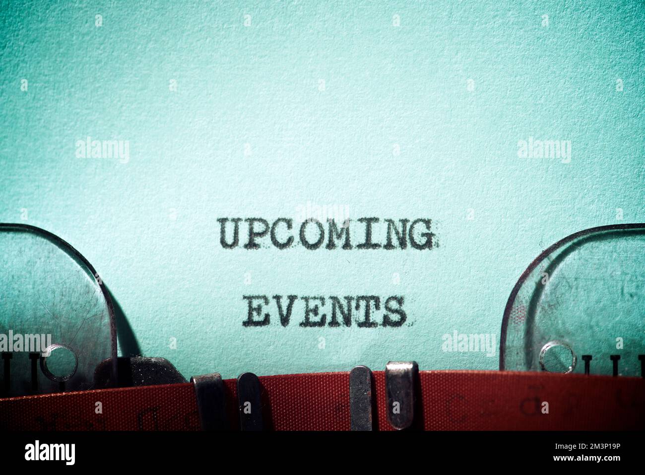 Word writing upcoming events hi-res stock photography and images - Alamy