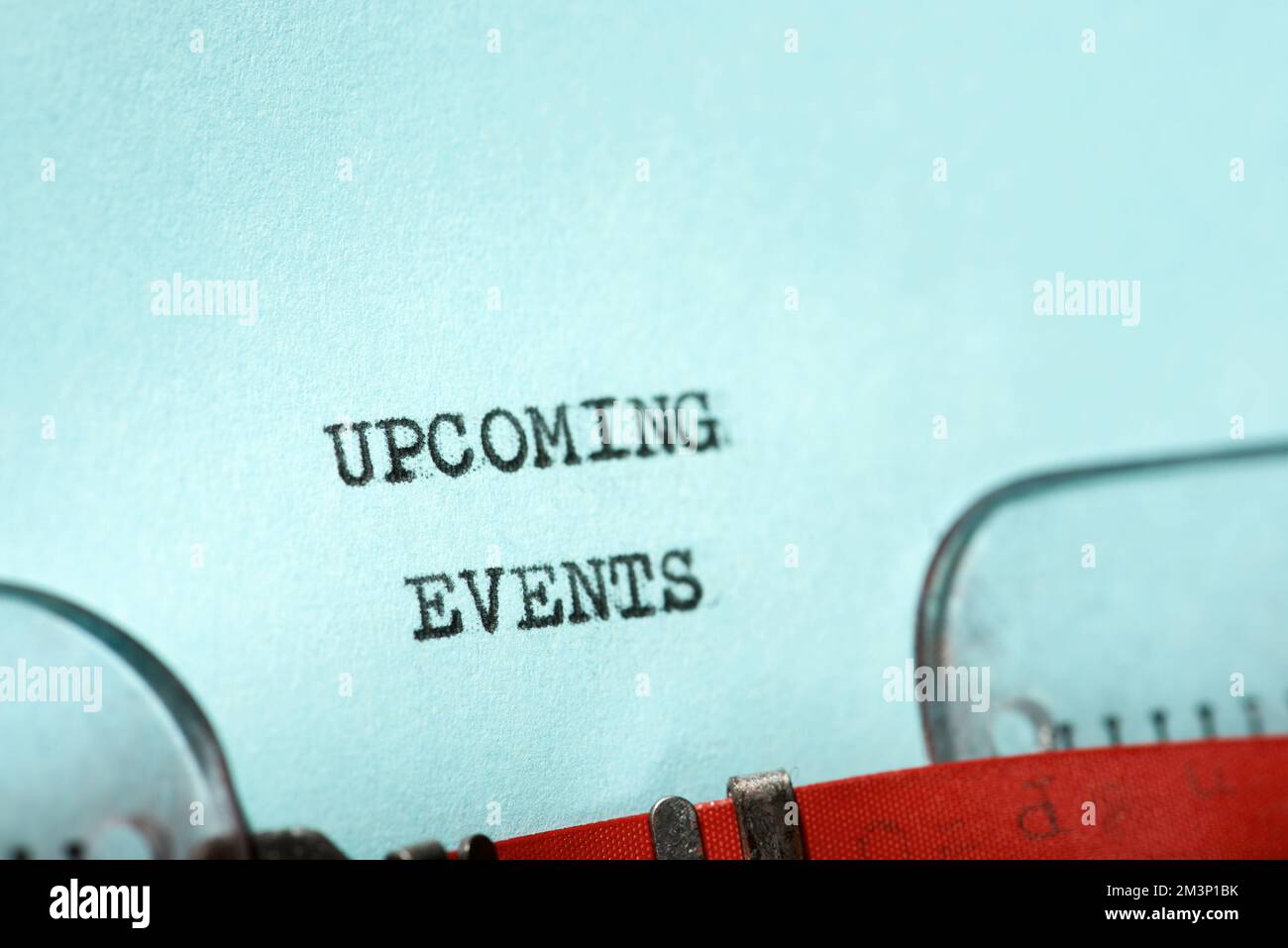 Forthcoming event hi-res stock photography and images - Alamy