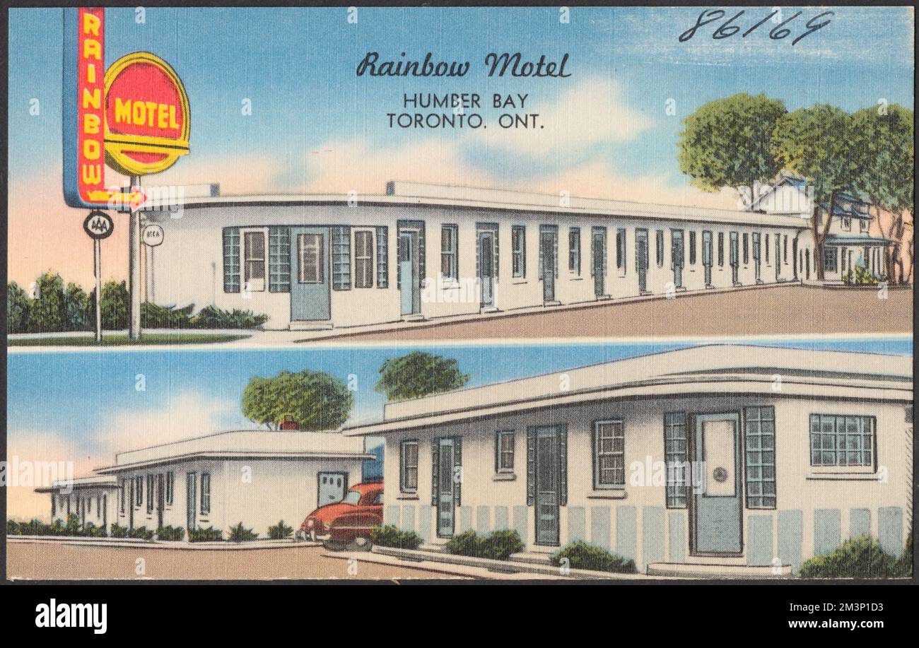 Rainbow motel hi-res stock photography and images - Alamy
