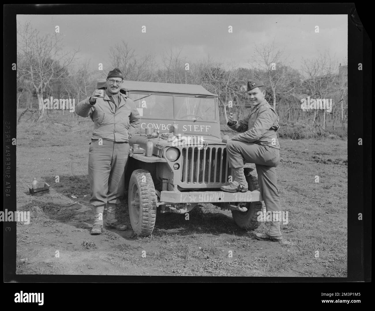 Raising a glass by 'Cowboy Steff' (Jeep) , Military personnel, Military ...
