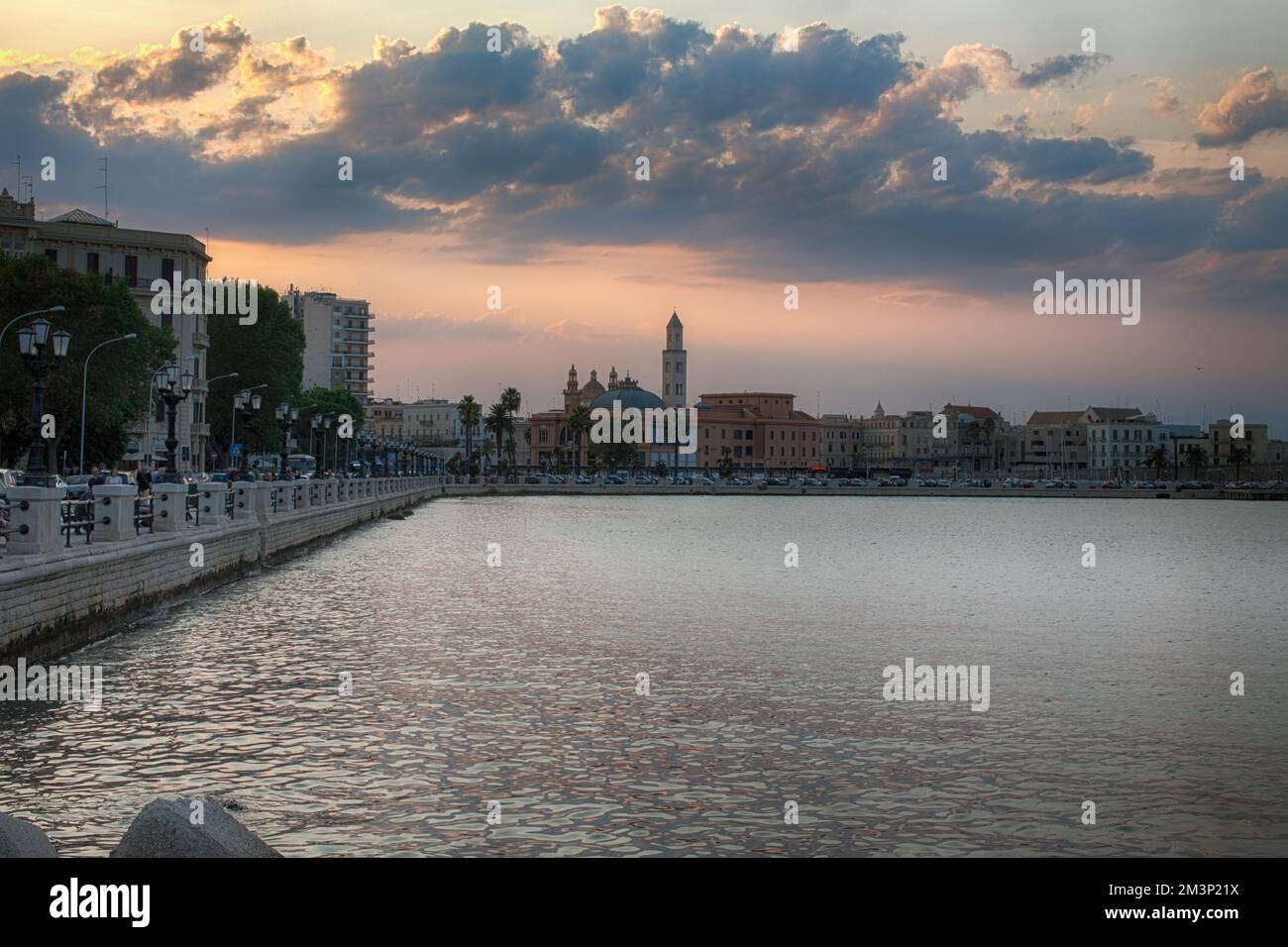Bari town waterfront italy hi-res stock photography and images - Alamy