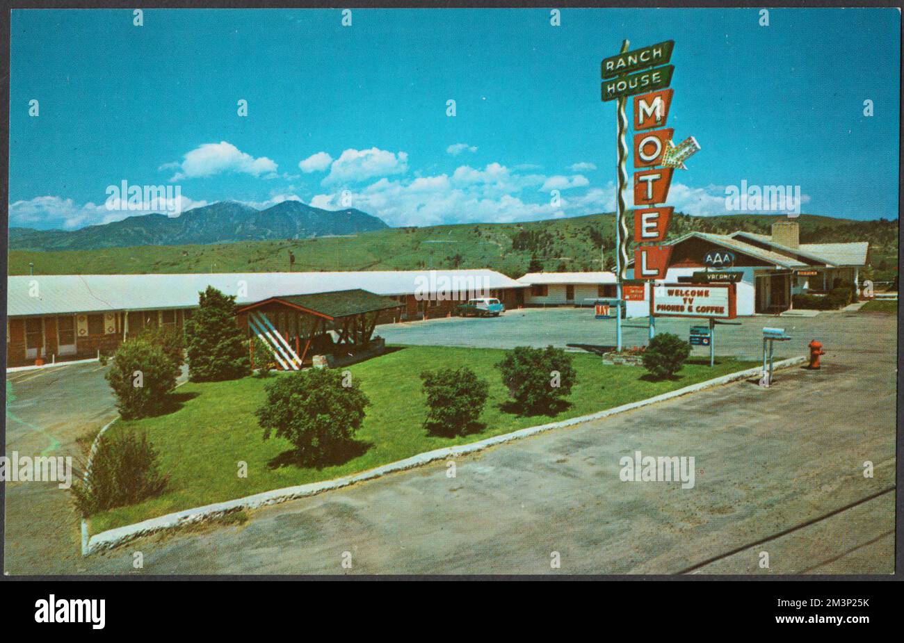 Ranch House Motel on U. S. 10 and 191 - 1201 East Main St., Bozeman ...