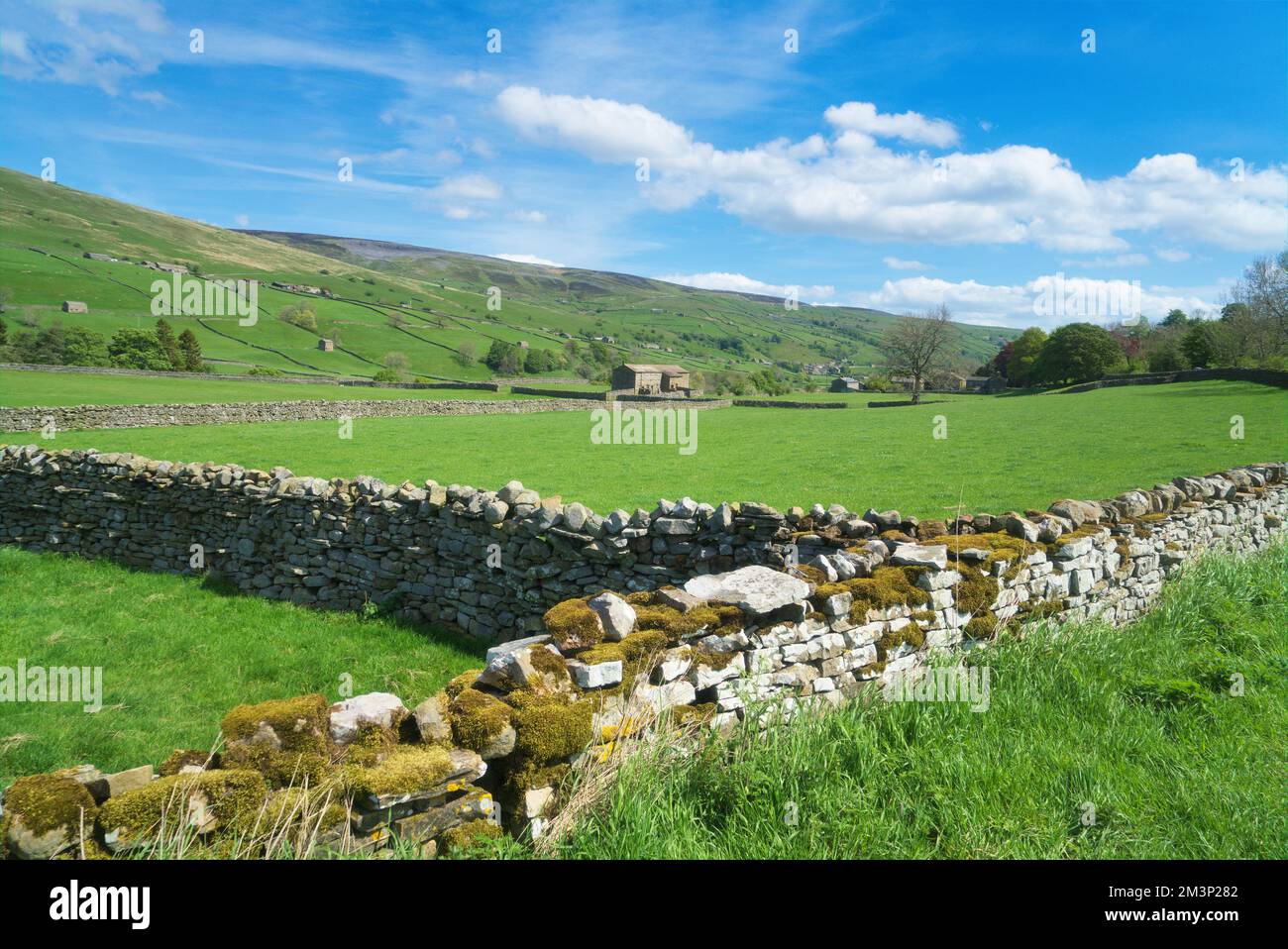 From between gunnerside and muker gunnerside hi-res stock photography ...