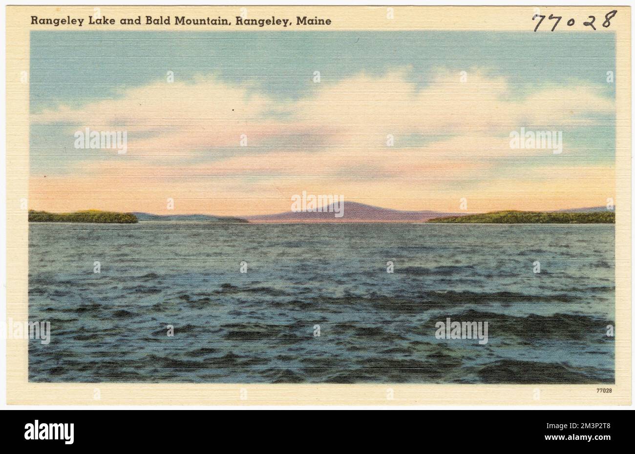 Rangeley Lake and Bald Mountain, Rangely, Maine , Lakes & ponds ...