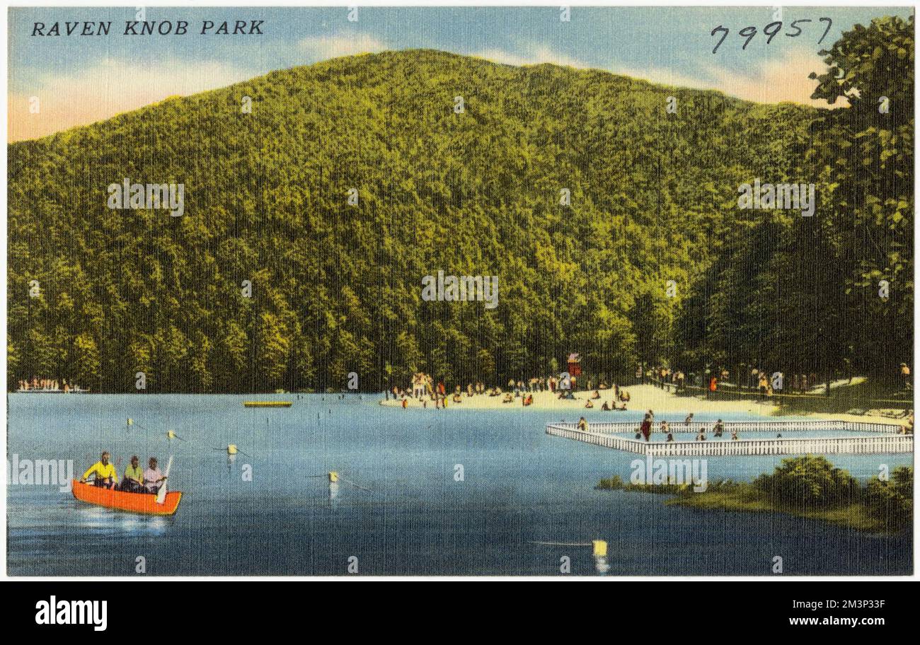 Raven Knob Park , Parks, Lakes & ponds, Tichnor Brothers Collection ...