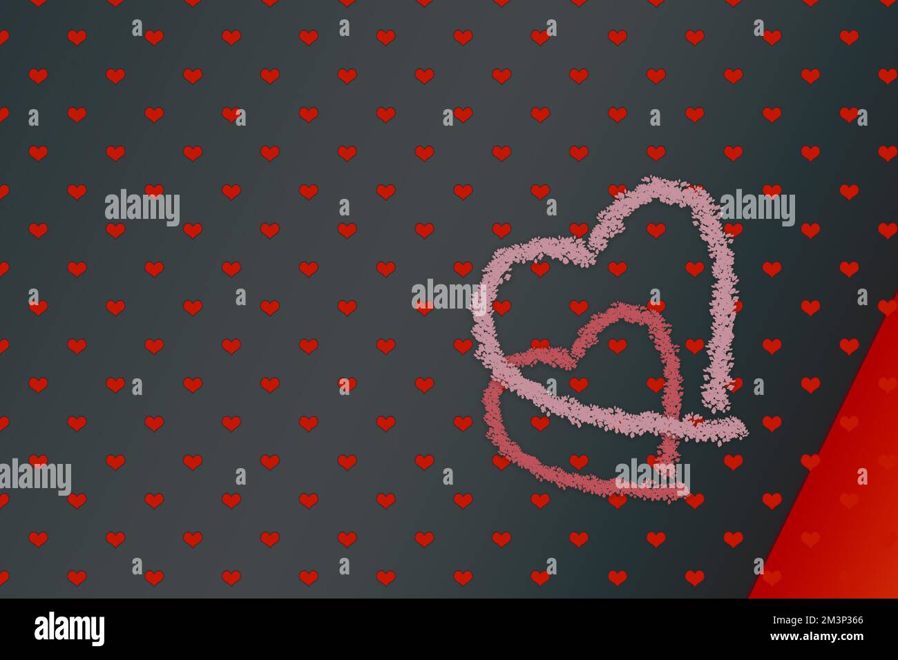 Background texture with heart shape. Abstract modern love concept ...