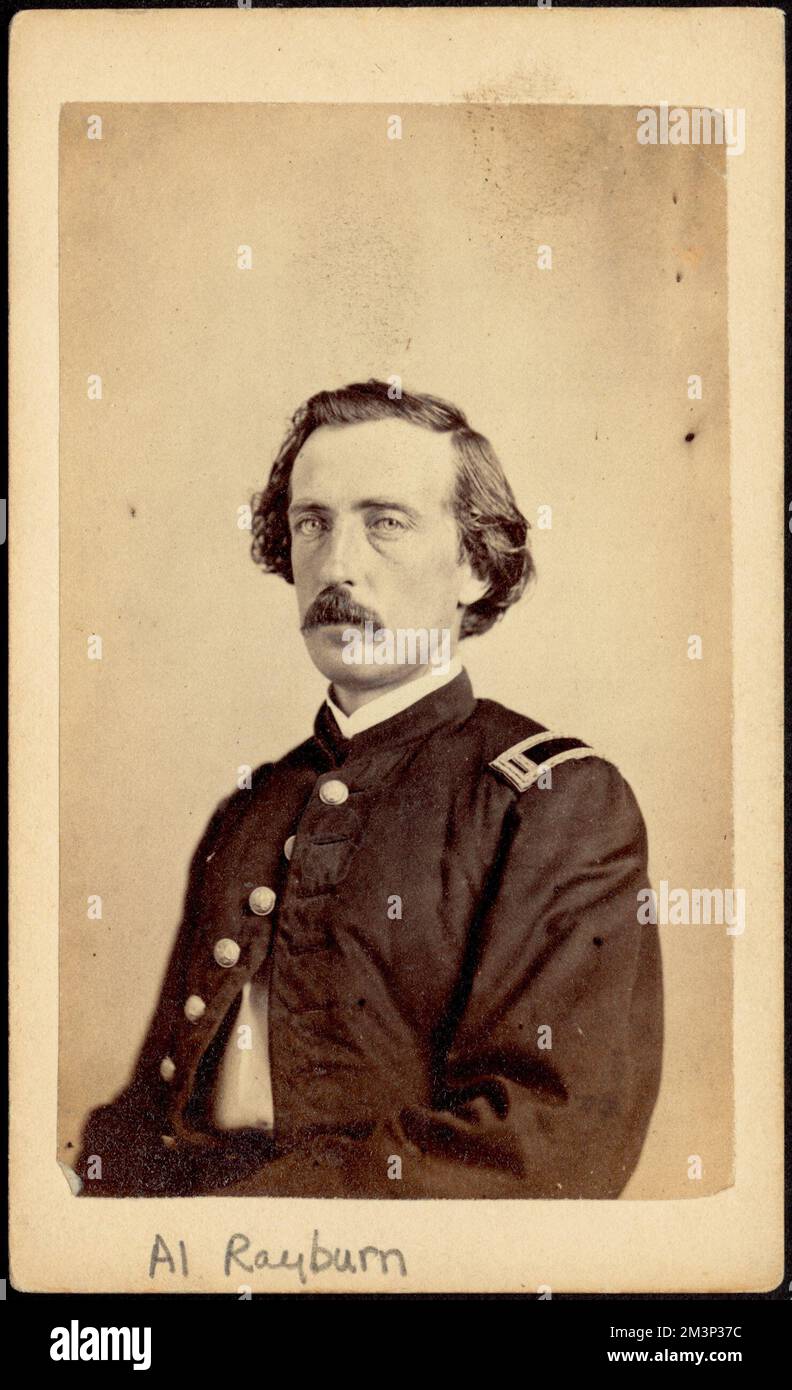 Al Rayburn , Military personnel, Carte de Visite Collection Stock Photo ...