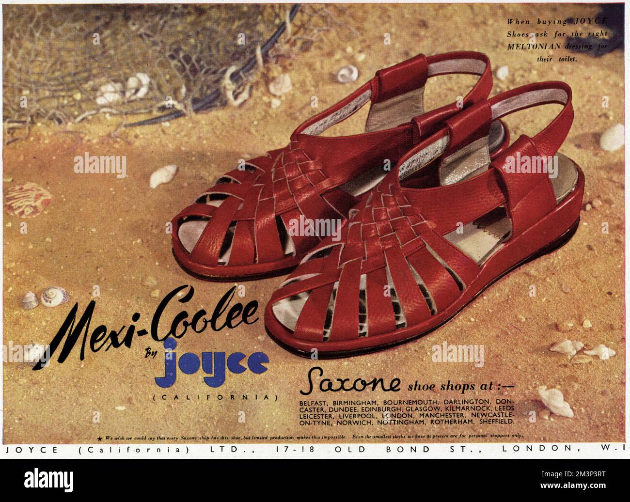 Leather shoes advertisement hi-res stock photography and images - Alamy