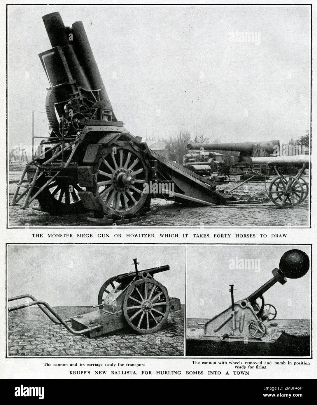 Krupp guns hi-res stock photography and images - Alamy