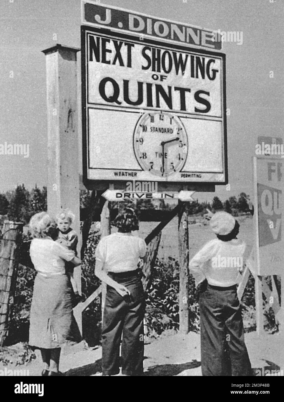 Dionne quintuplets hi-res stock photography and images - Alamy