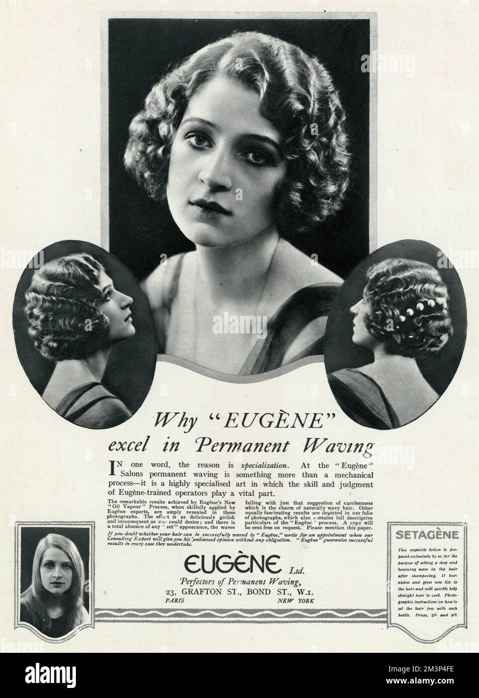 1920s hair salon hi-res stock photography and images - Alamy