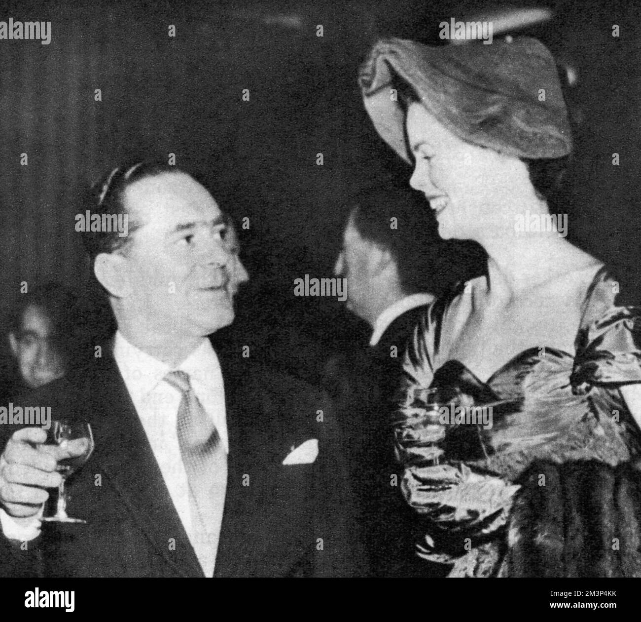 Jo Mattli and Mrs Rosemary Parker at Mansion House Stock Photo - Alamy