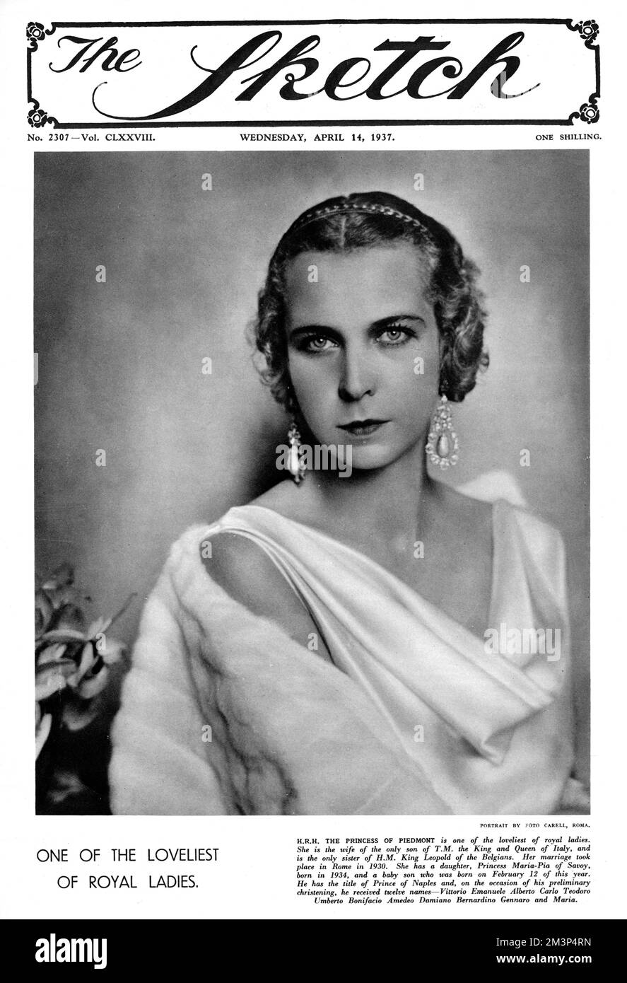 Princess maria jose hi-res stock photography and images - Alamy