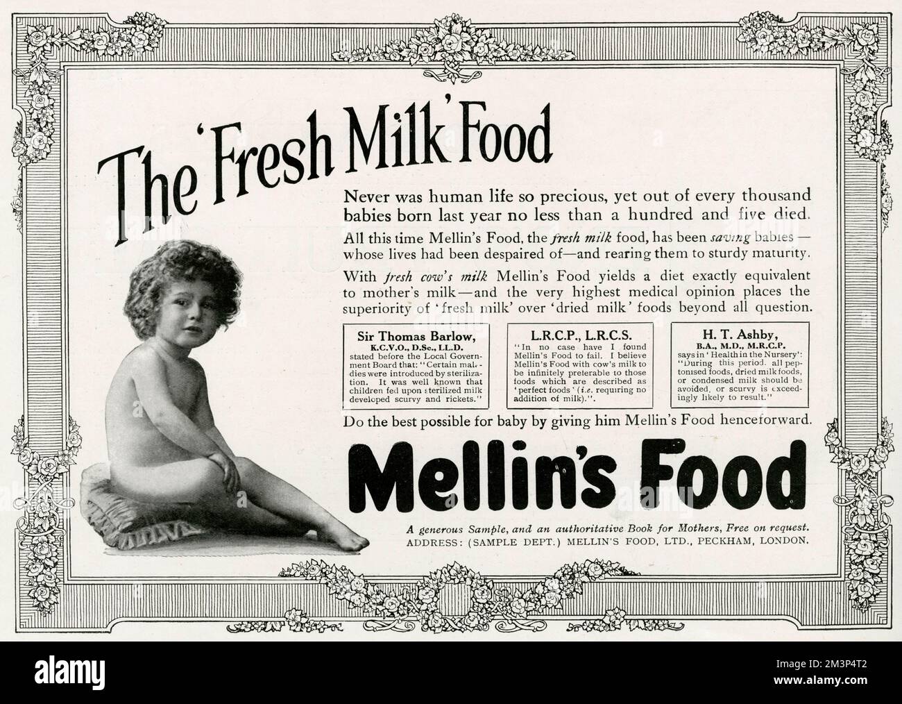 Baby milk advert hi-res stock photography and images - Alamy