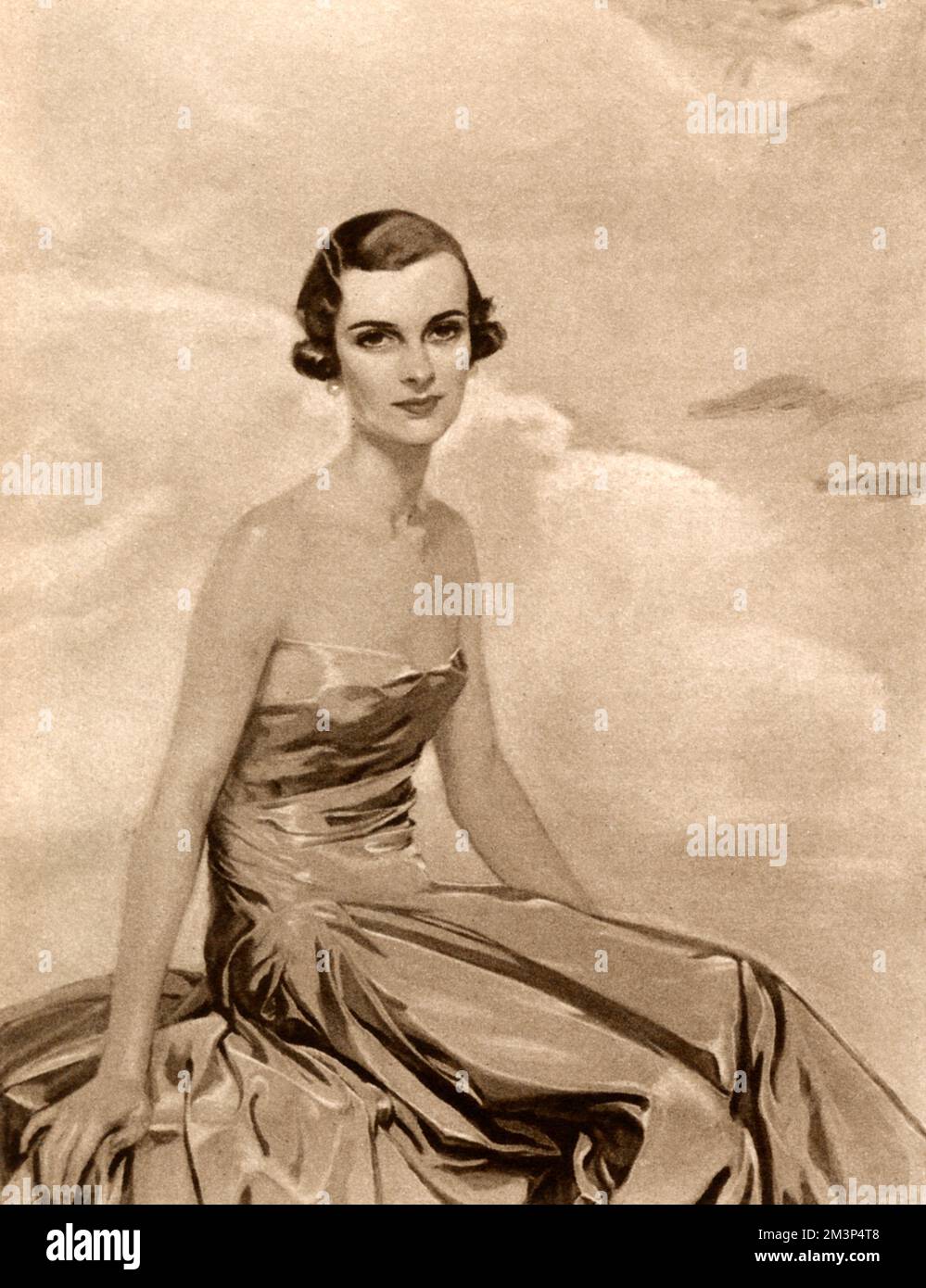 Mrs Charles Sweeny by M. Baynon Copeland Stock Photo - Alamy