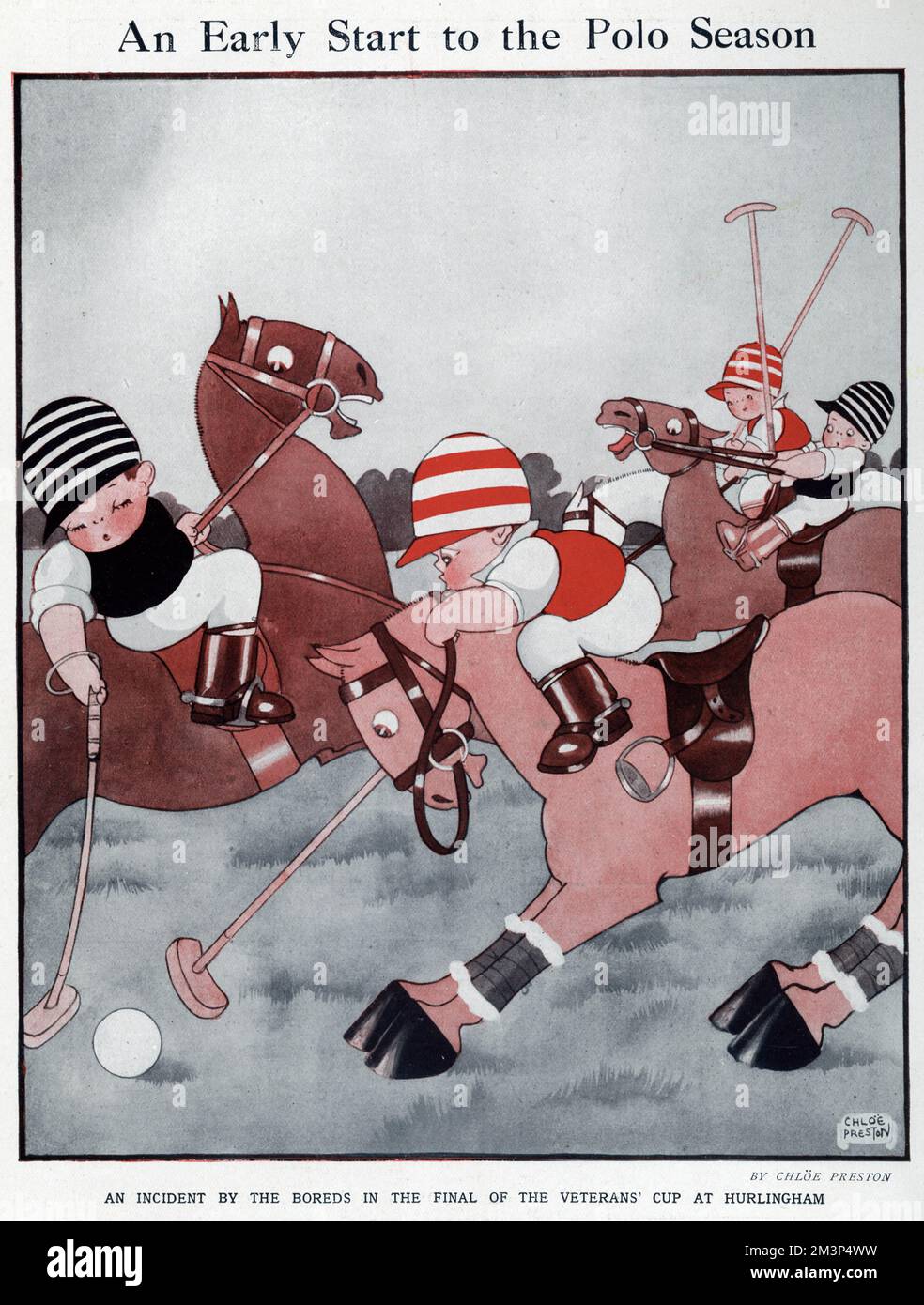 Polo cartoon hi-res stock photography and images - Alamy