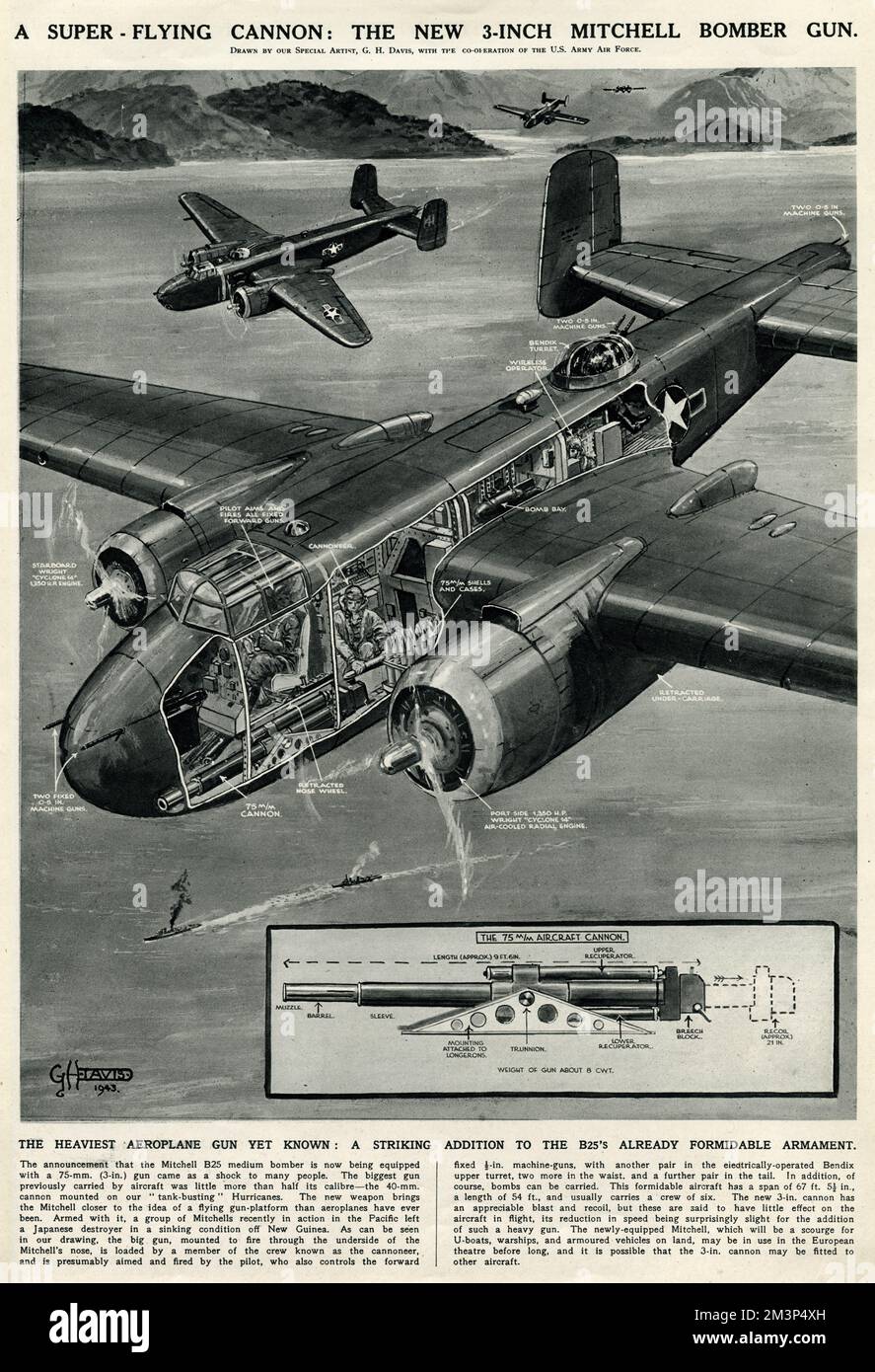 B25 mitchell ww2 hi-res stock photography and images - Alamy