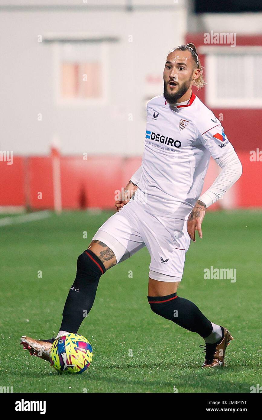 Seville, Spain. 15th Dec, 2022. Nemanja Gudelj (6) of Sevilla FC seen ...