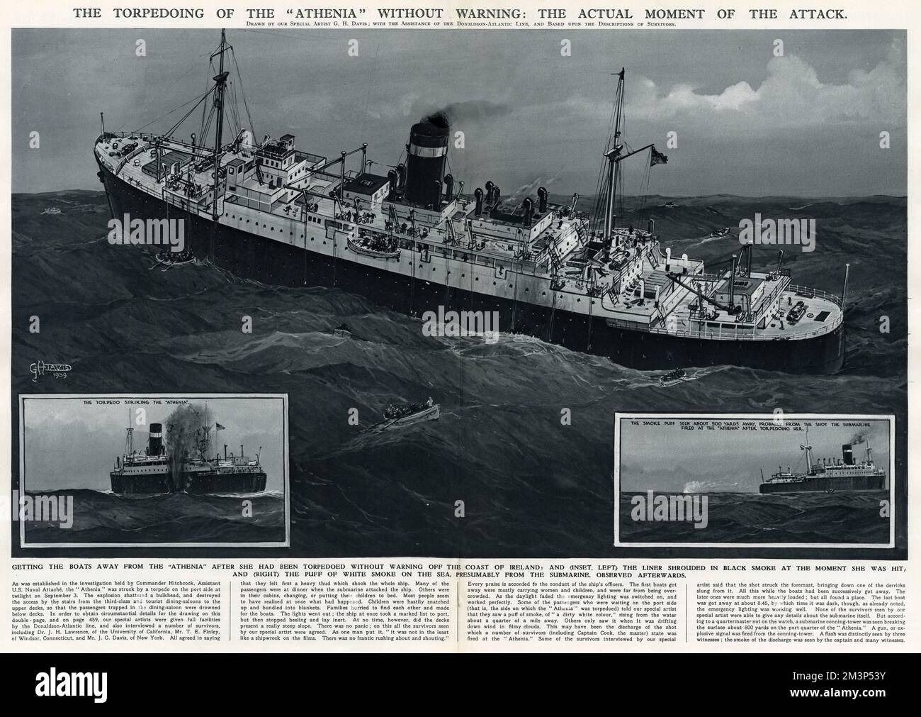 Athenia ss hi-res stock photography and images - Alamy