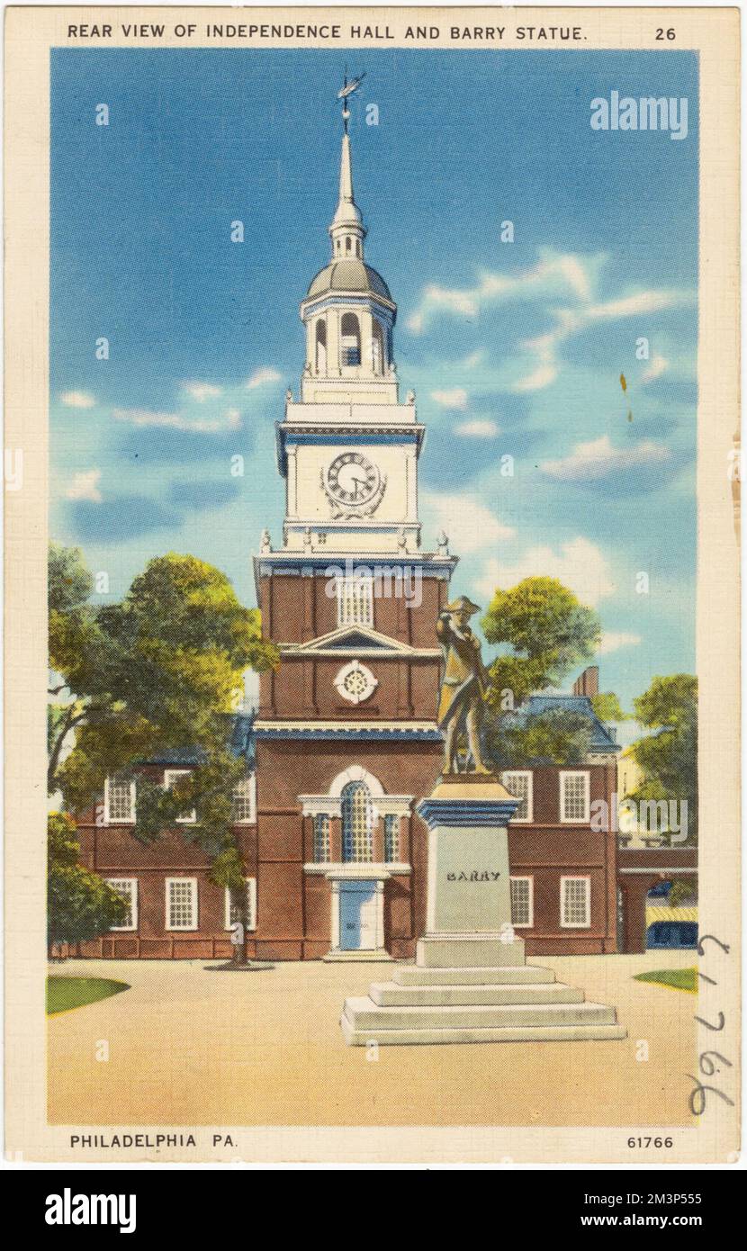 Independence hall, philadelphia barry hi-res stock photography and ...