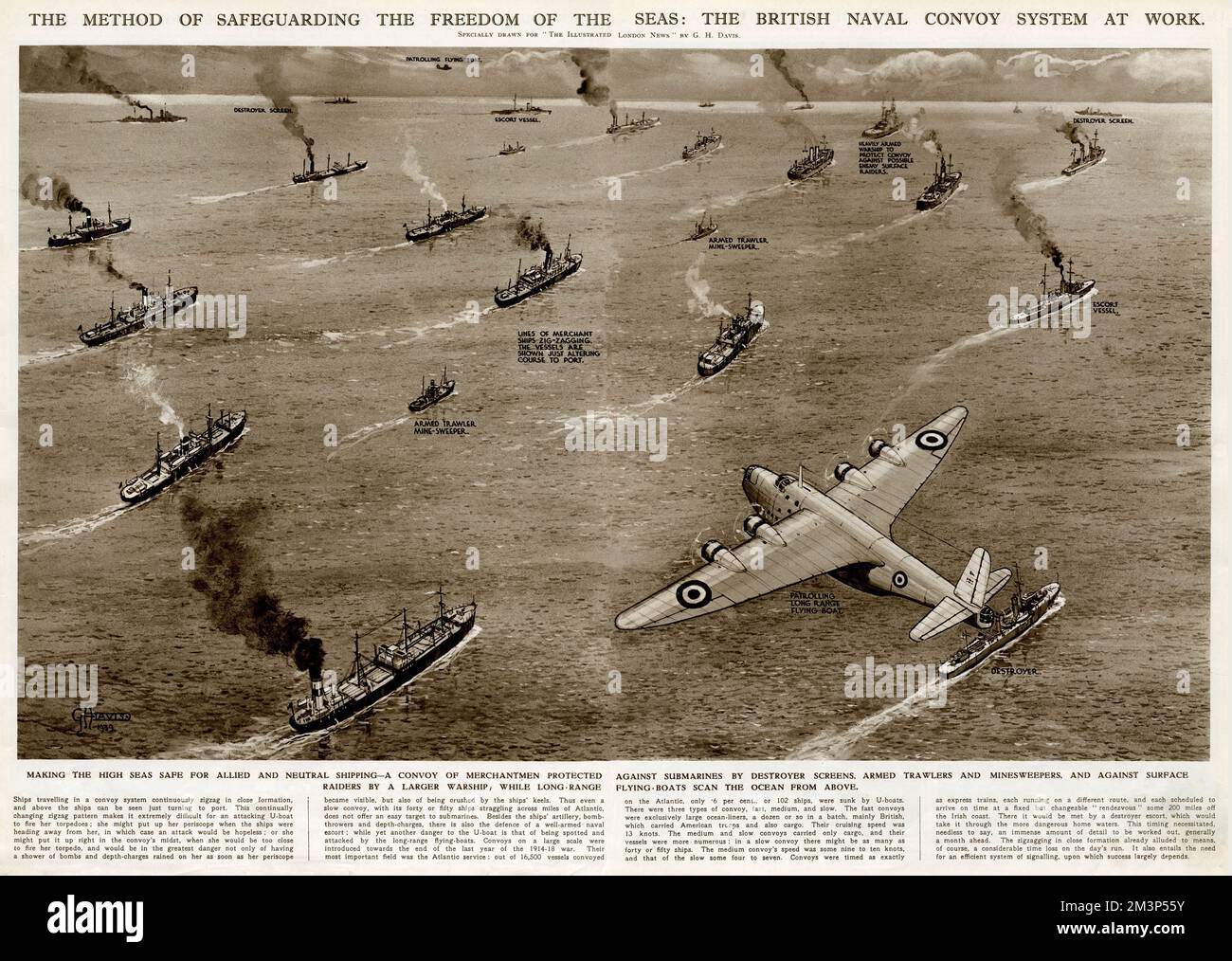 The method of safeguarding the freedom of the seas: the British naval ...