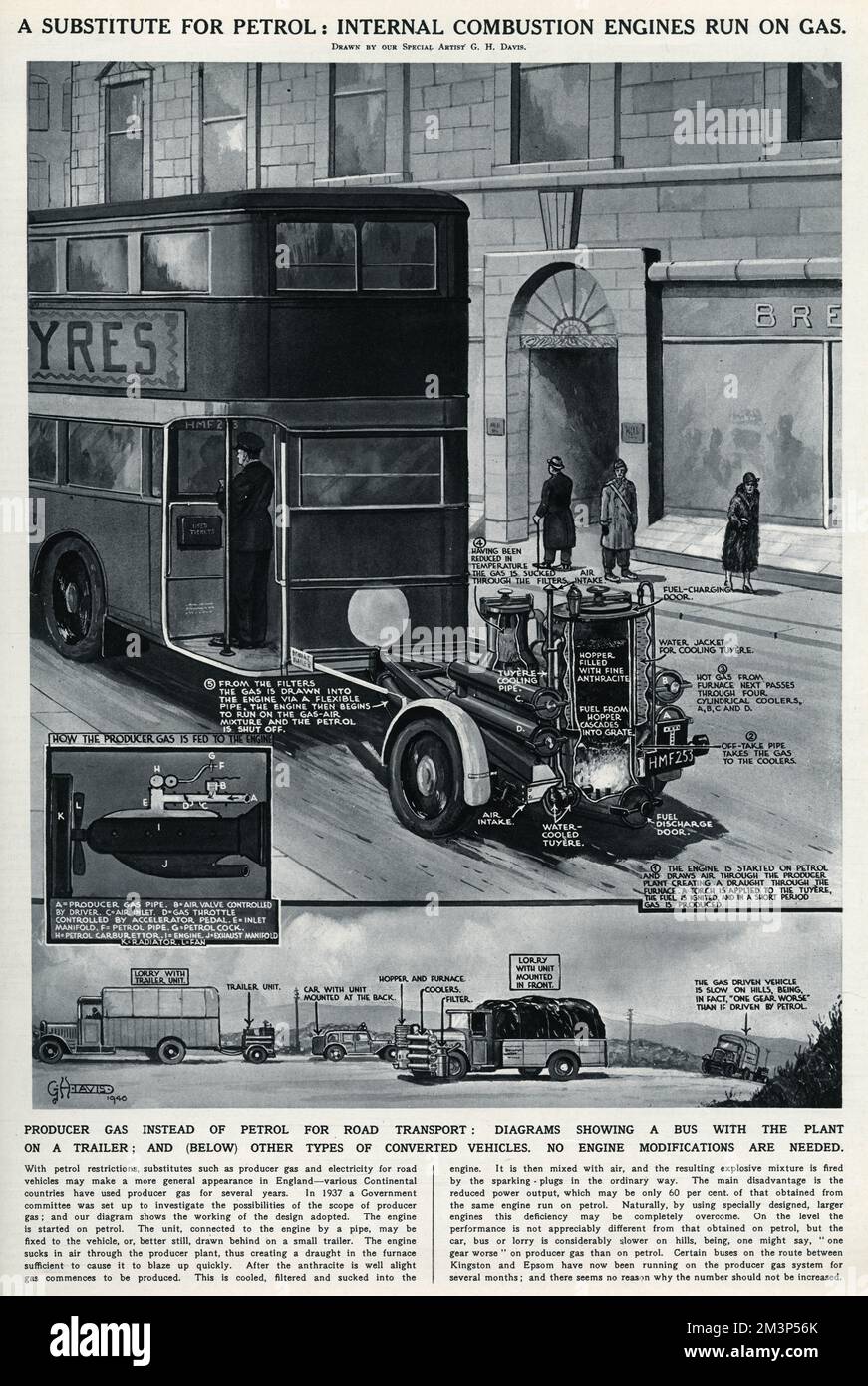 Gas powered transport hi-res stock photography and images - Alamy