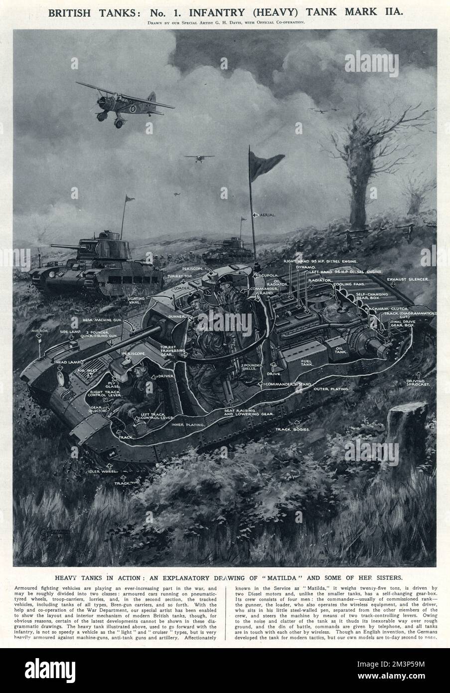 Matilda mark 1 tank hi-res stock photography and images - Alamy