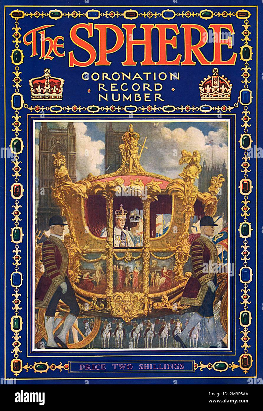 The Sphere Coronation Record Number Stock Photo - Alamy