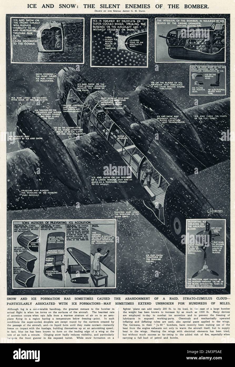 Ww2 bomber formation hi-res stock photography and images - Alamy