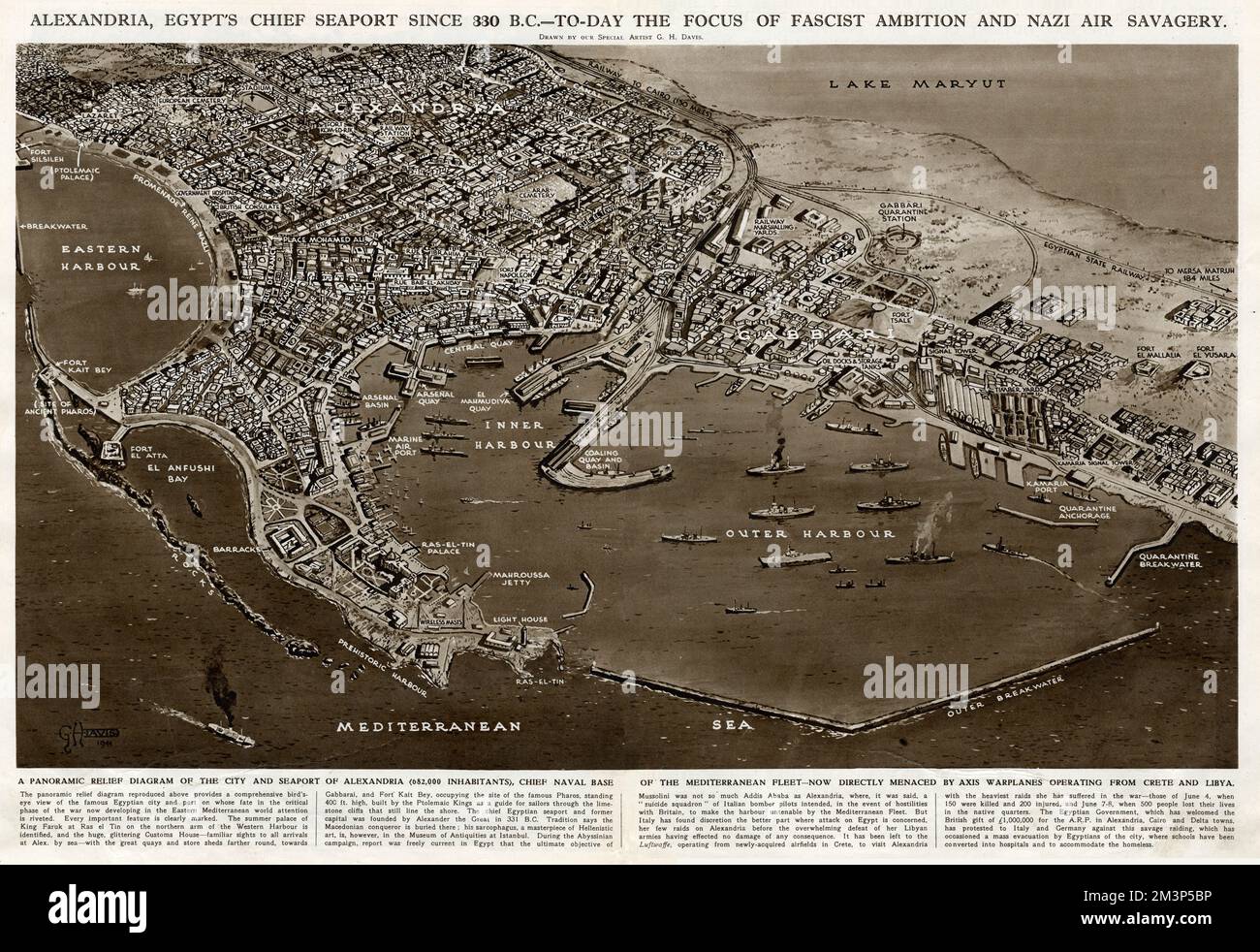 Alexandria harbour ww2 hi-res stock photography and images - Alamy