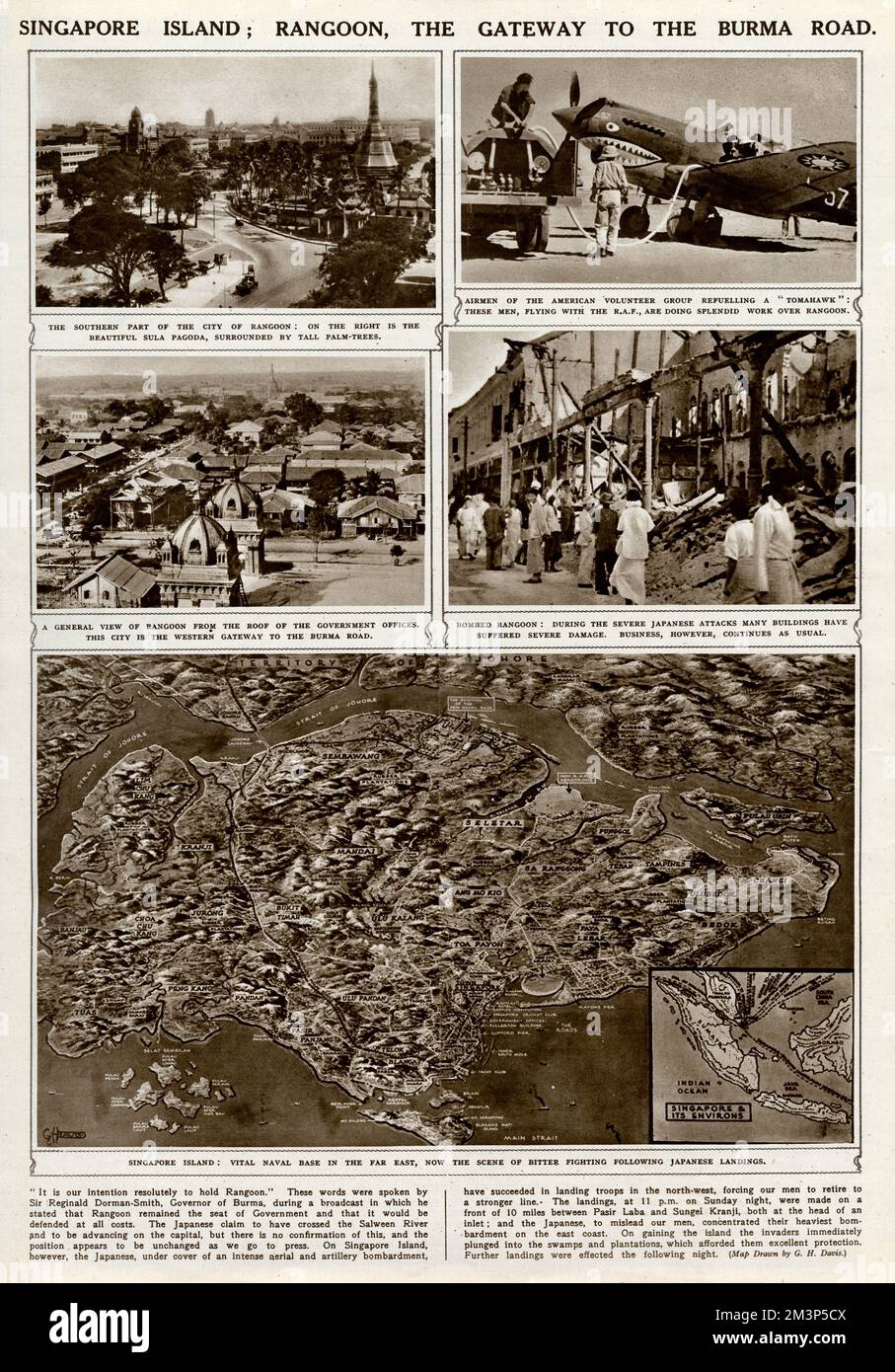Singapore 1942 ww2 hi-res stock photography and images - Alamy