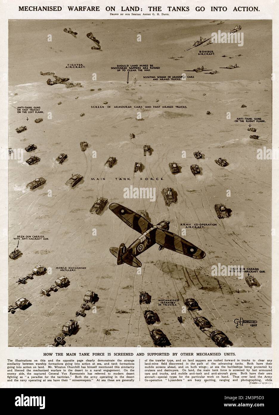 Mechanised warfare on land during the Second World War: the tanks go ...