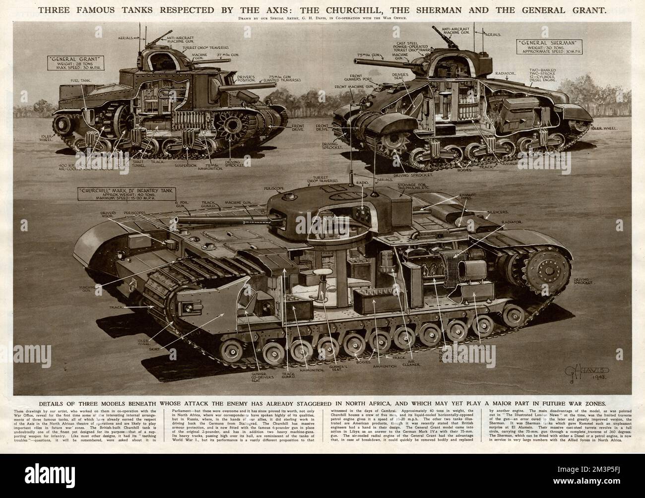Ww2 allied tanks hi-res stock photography and images - Alamy