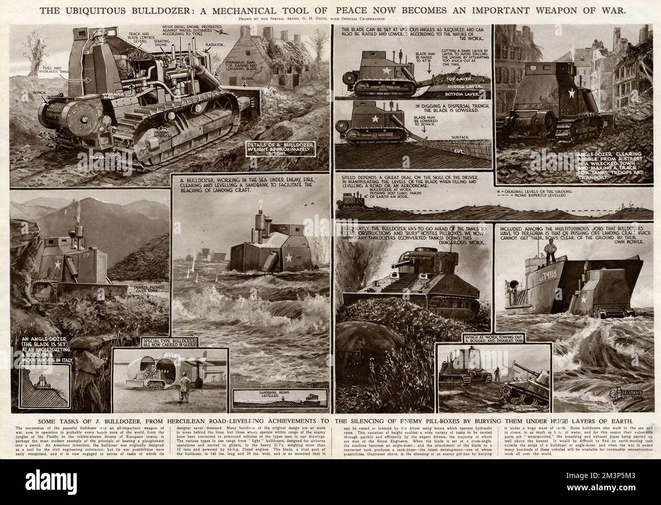 The ubiquitous bulldozer: a mechanical tool of peace becomes an ...