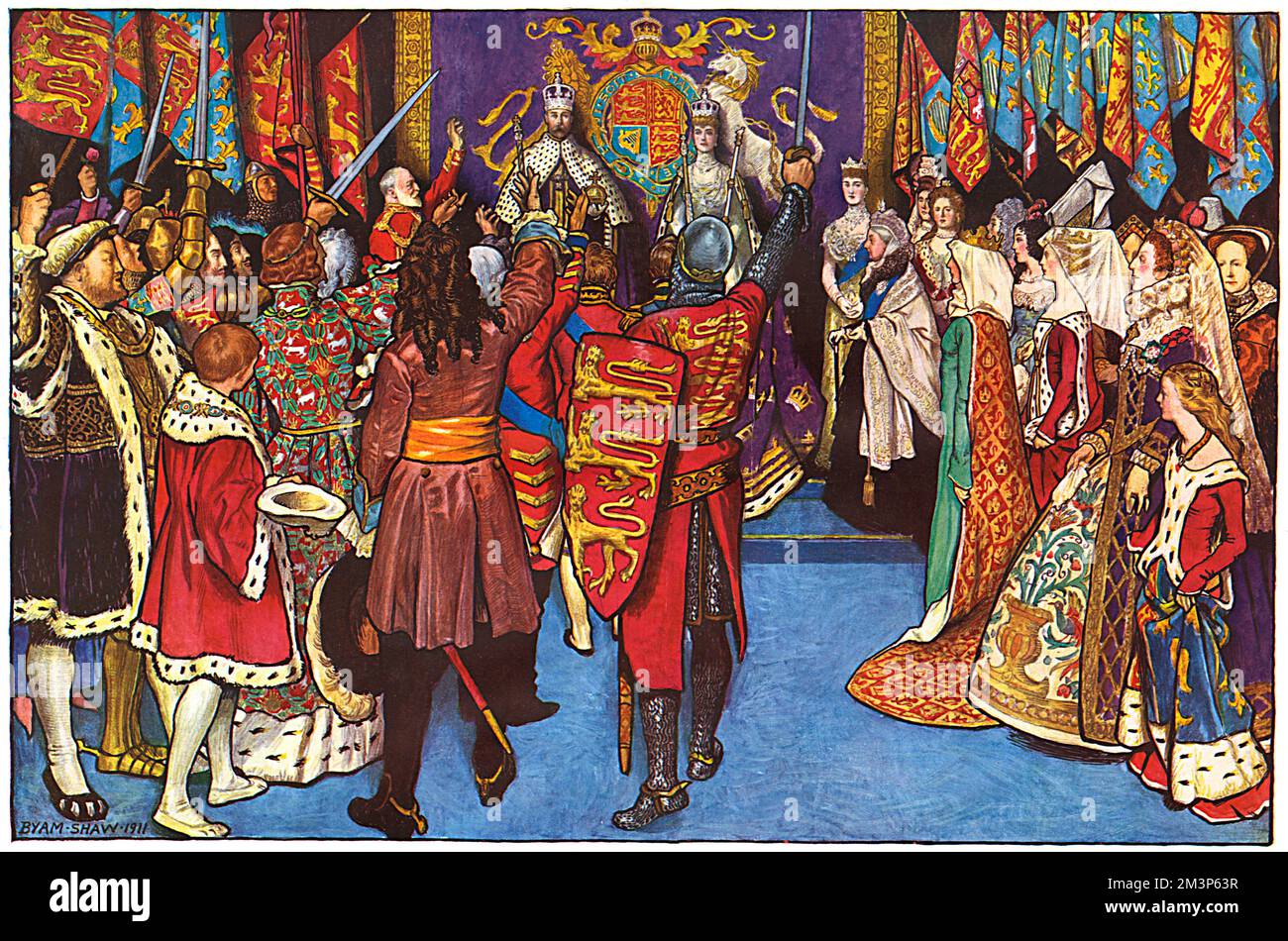 Historical monarchs hi-res stock photography and images - Alamy