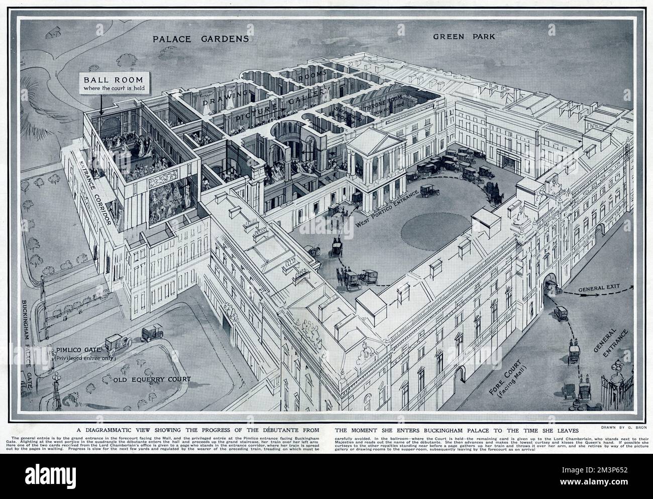 King's Fifth Court at Buckingham Palace, London Stock Photo - Alamy