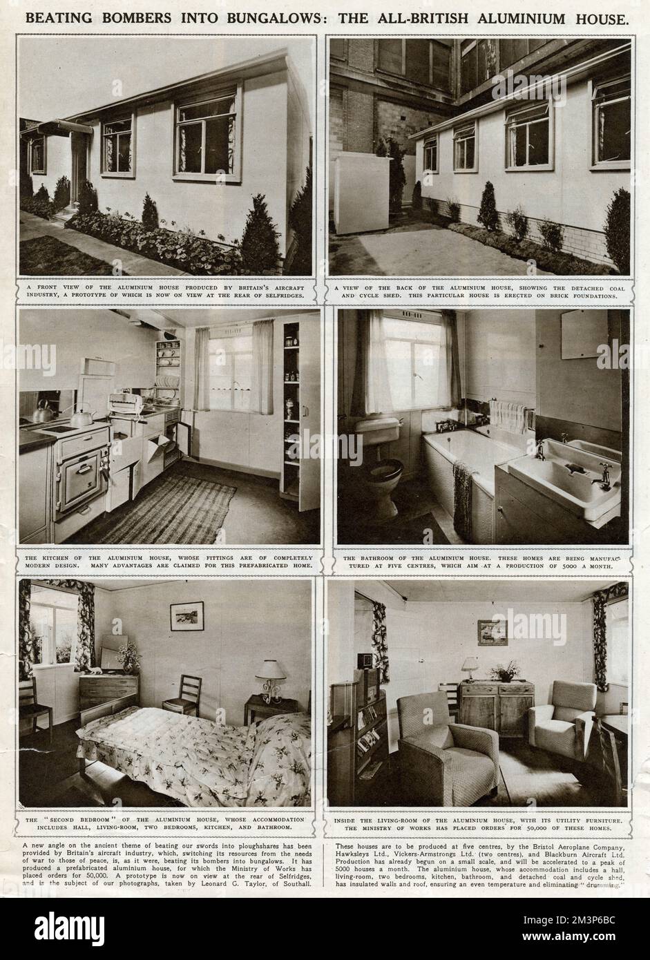 Temporary housing 1945 hi-res stock photography and images - Alamy