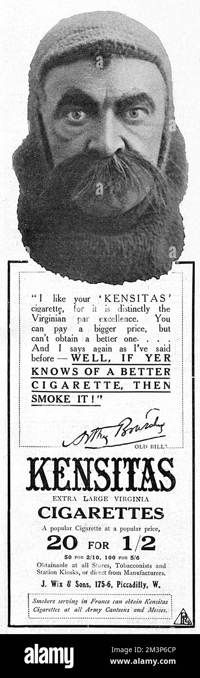 Old cigarette advertisements Black and White Stock Photos & Images - Alamy