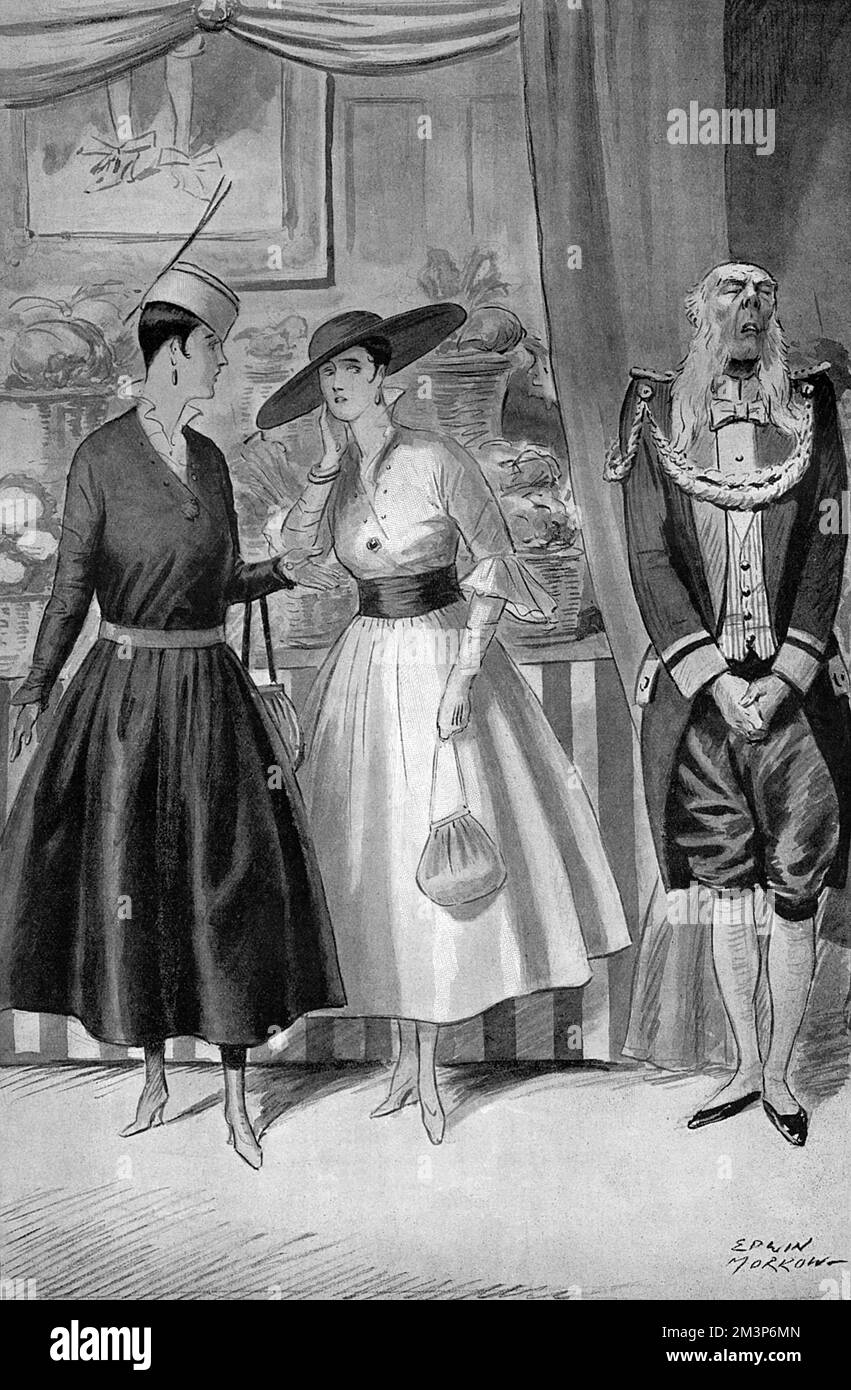 Posh lady home Black and White Stock Photos & Images - Alamy