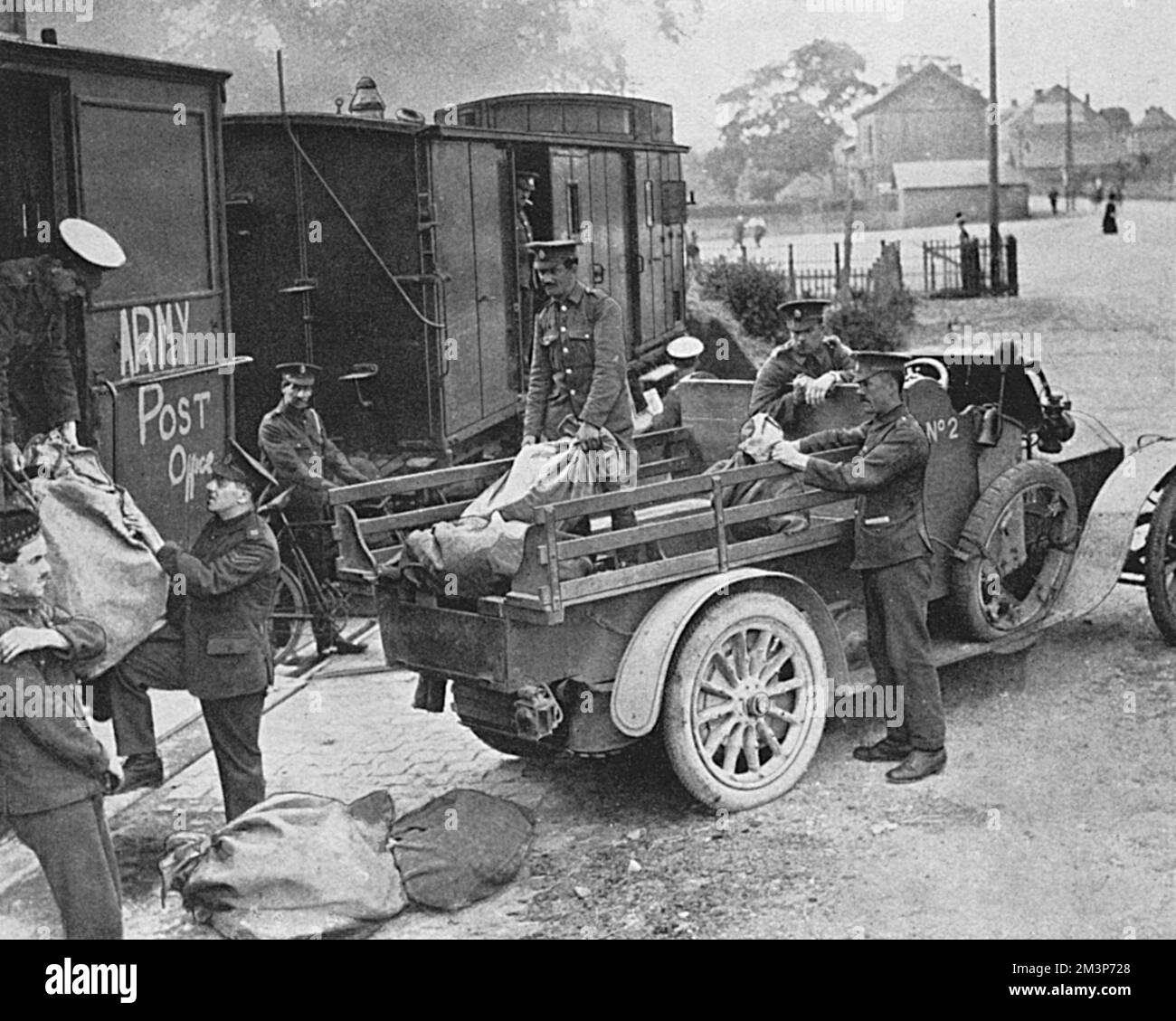 Ww1 ww1 wwi great war letter letter home Black and White Stock Photos ...
